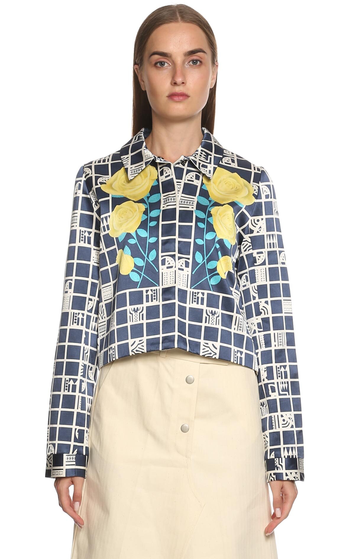 Holly Fulton-Holly Fulton Lacivert Ceket Holly Fulton-Holly Fulton Lacivert Ceket