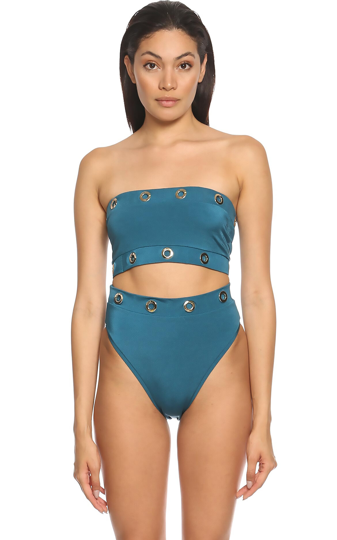 Oye Swimwear-Oye Swimwear Yeşil Bikini