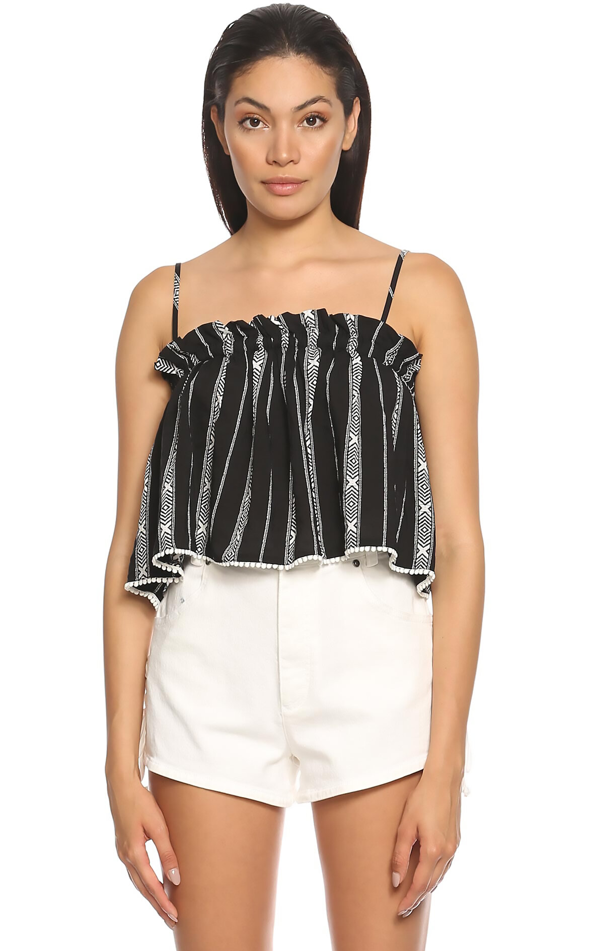 Seafolly-Seafolly Siyah Bluz