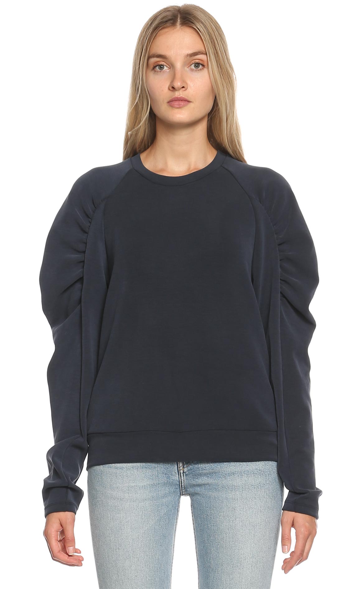 Tuba Ergin-Tuba Ergin Lacivert Sweatshirt Tuba Ergin-Tuba Ergin Lacivert Sweatshirt