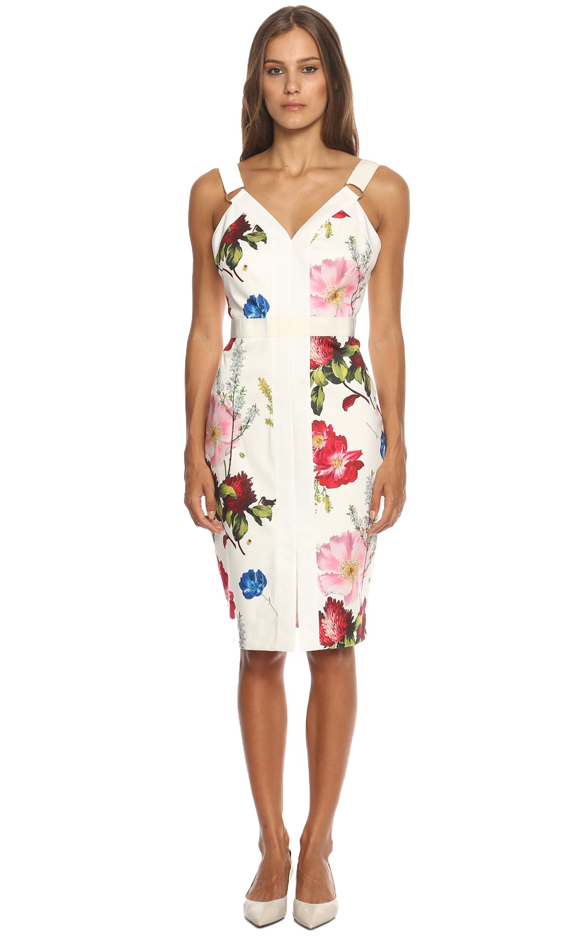 Ted Baker-Ted Baker Beyaz Elbise Ted Baker-Ted Baker Beyaz Elbise