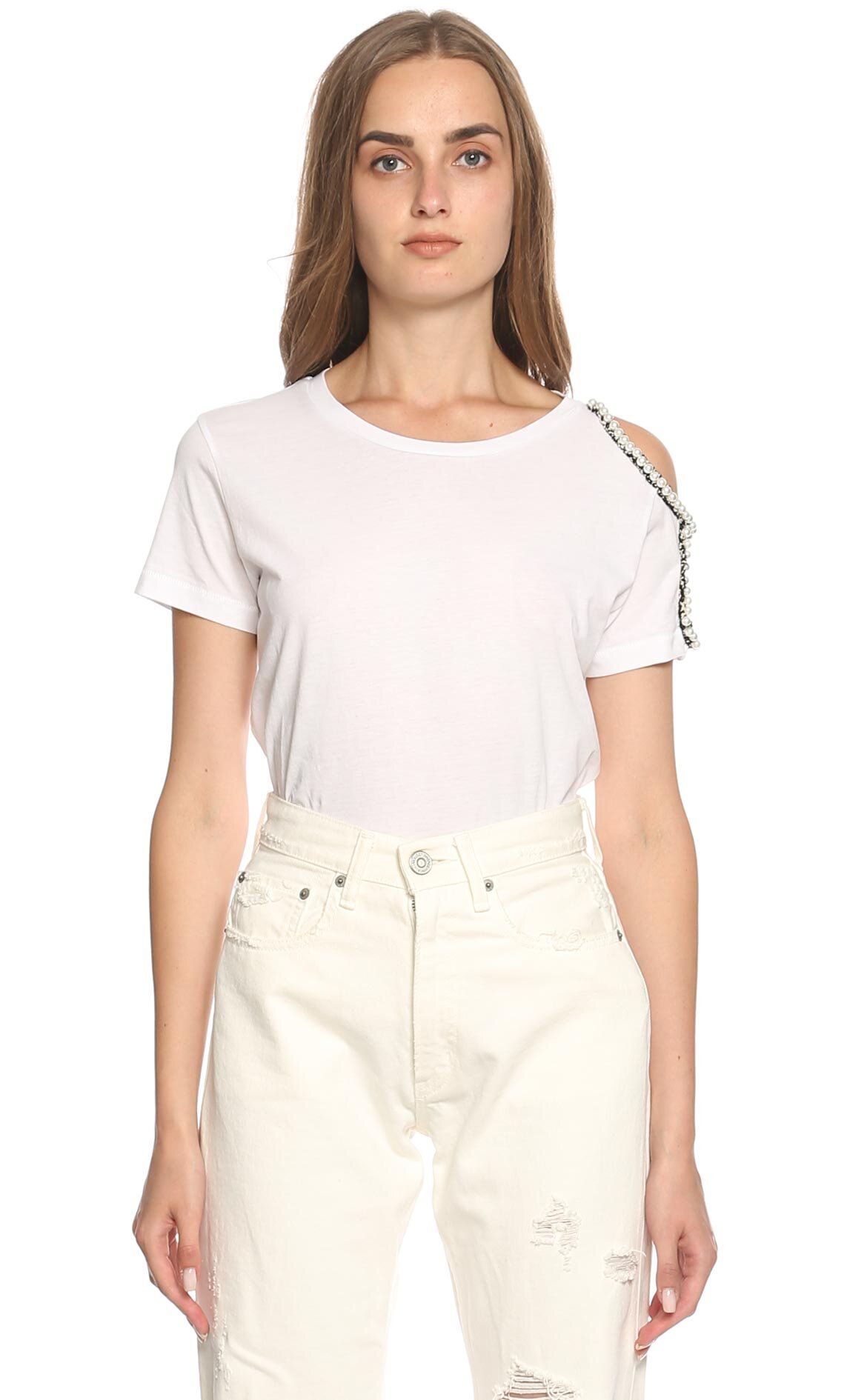 Lovemetoo-Lovemetoo Beyaz T-Shirt