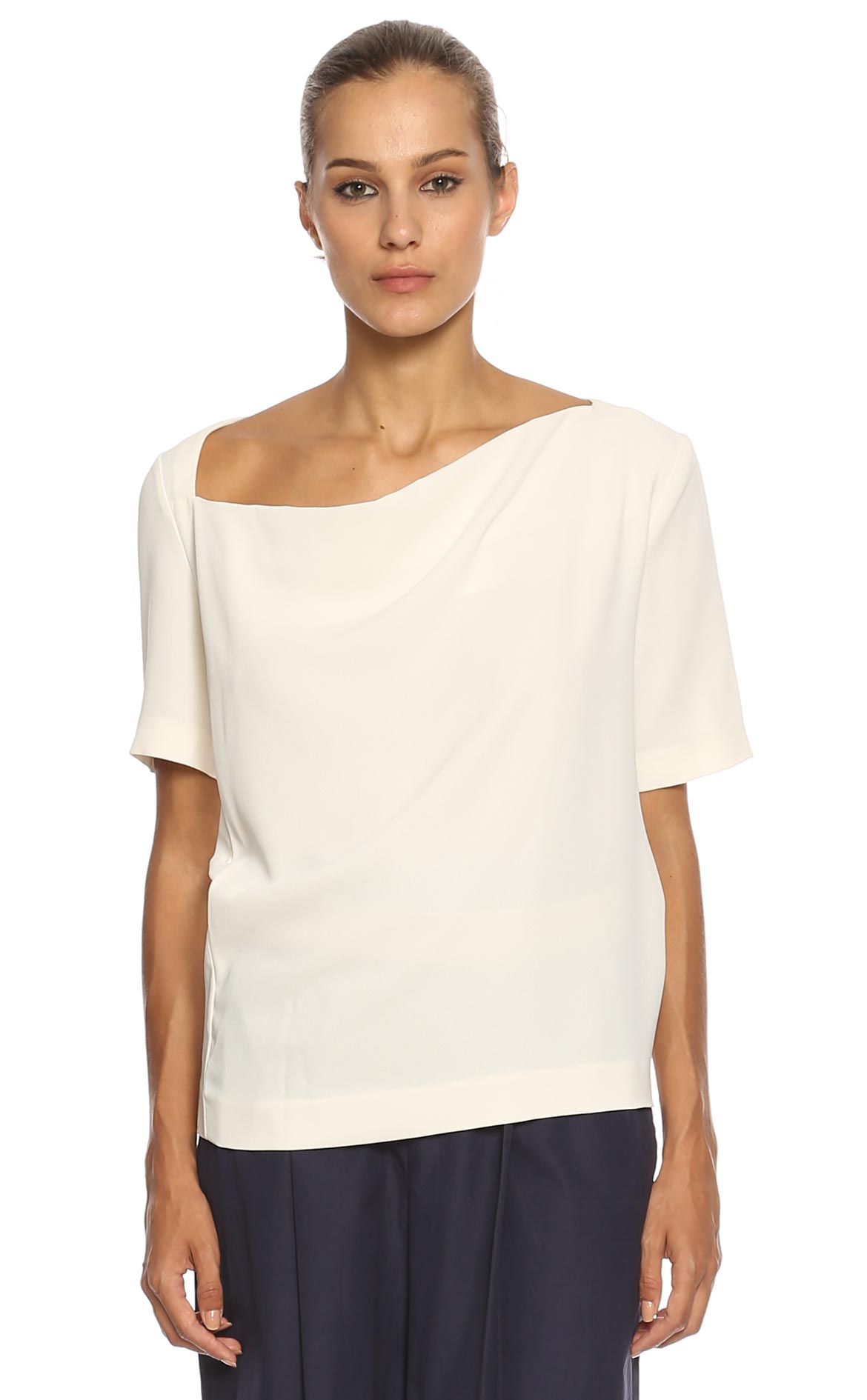 Acne Studios-Acne Studios Beyaz Bluz Acne Studios-Acne Studios Beyaz Bluz