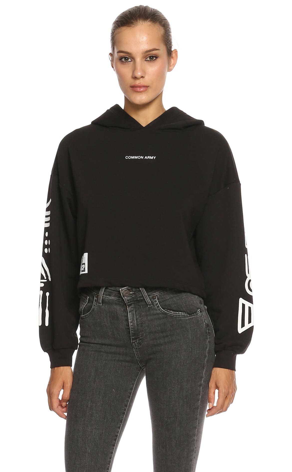 Common People-Common People Siyah Sweatshirt Common People-Common People Siyah Sweatshirt
