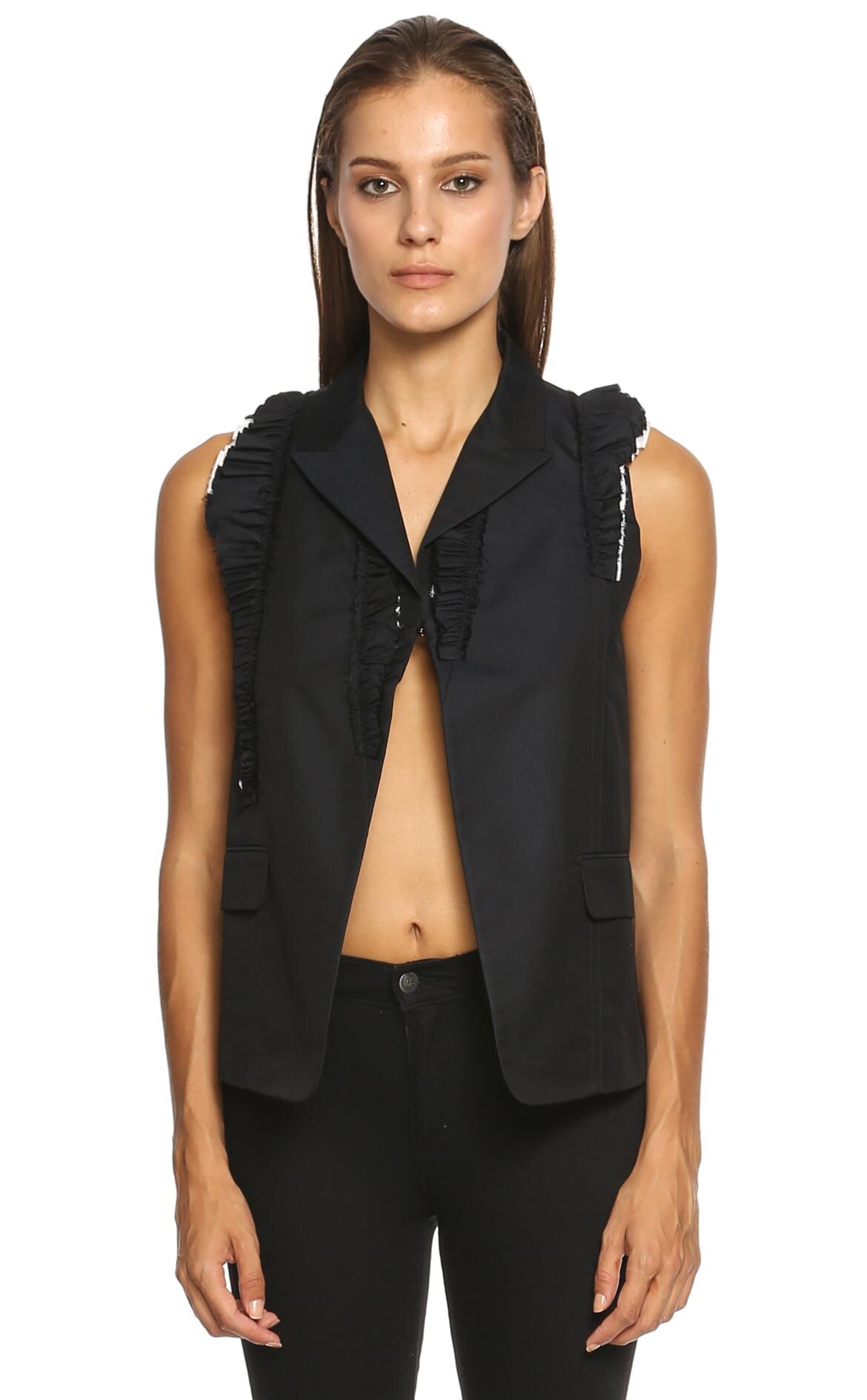 Jil Sander-Jil Sander Lacivert Yelek Jil Sander-Jil Sander Lacivert Yelek