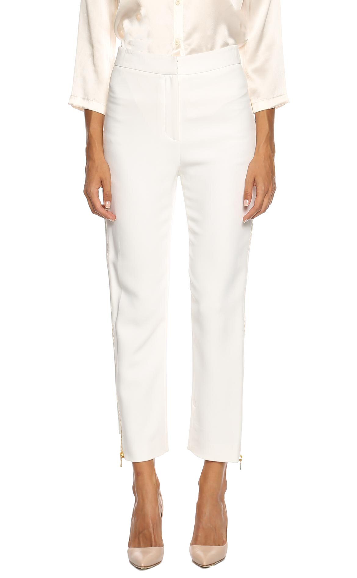 Cushnie et Ochs-Cushnie et Ochs Beyaz Pantolon