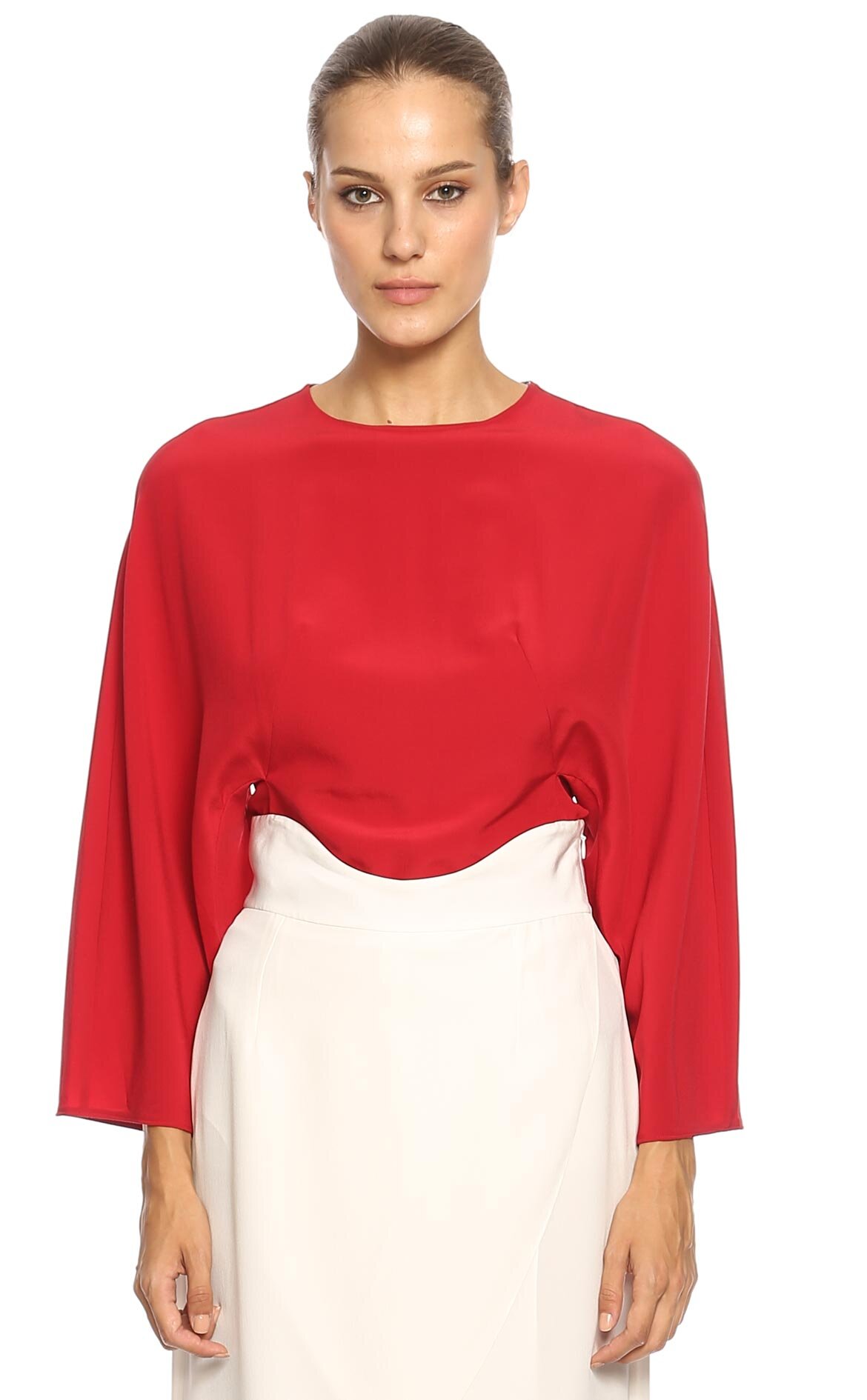 Agnona-Agnona Kırmızı Bluz