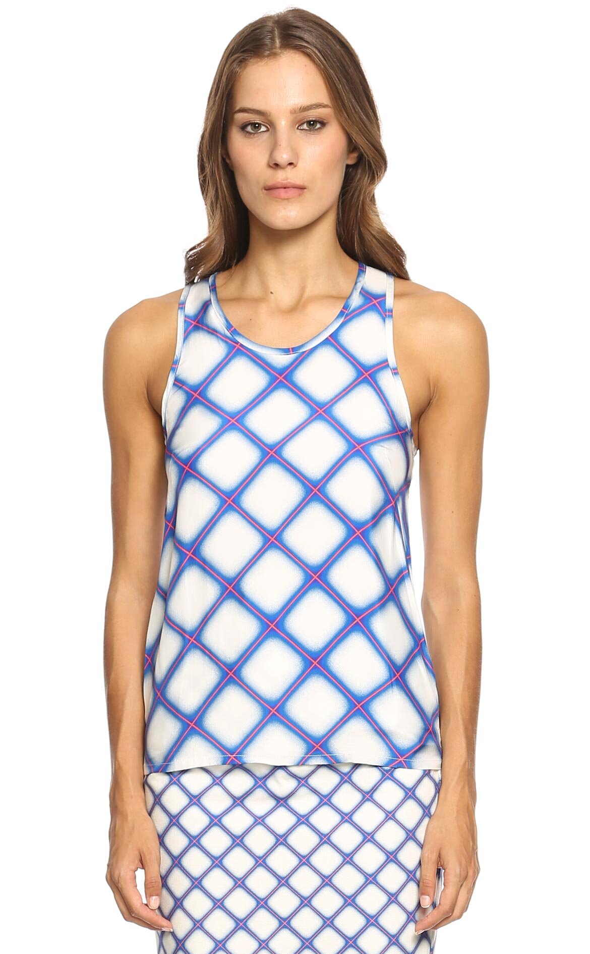 Jonathan Saunders-Jonathan Saunders Mavi Bluz Jonathan Saunders-Jonathan Saunders Mavi Bluz