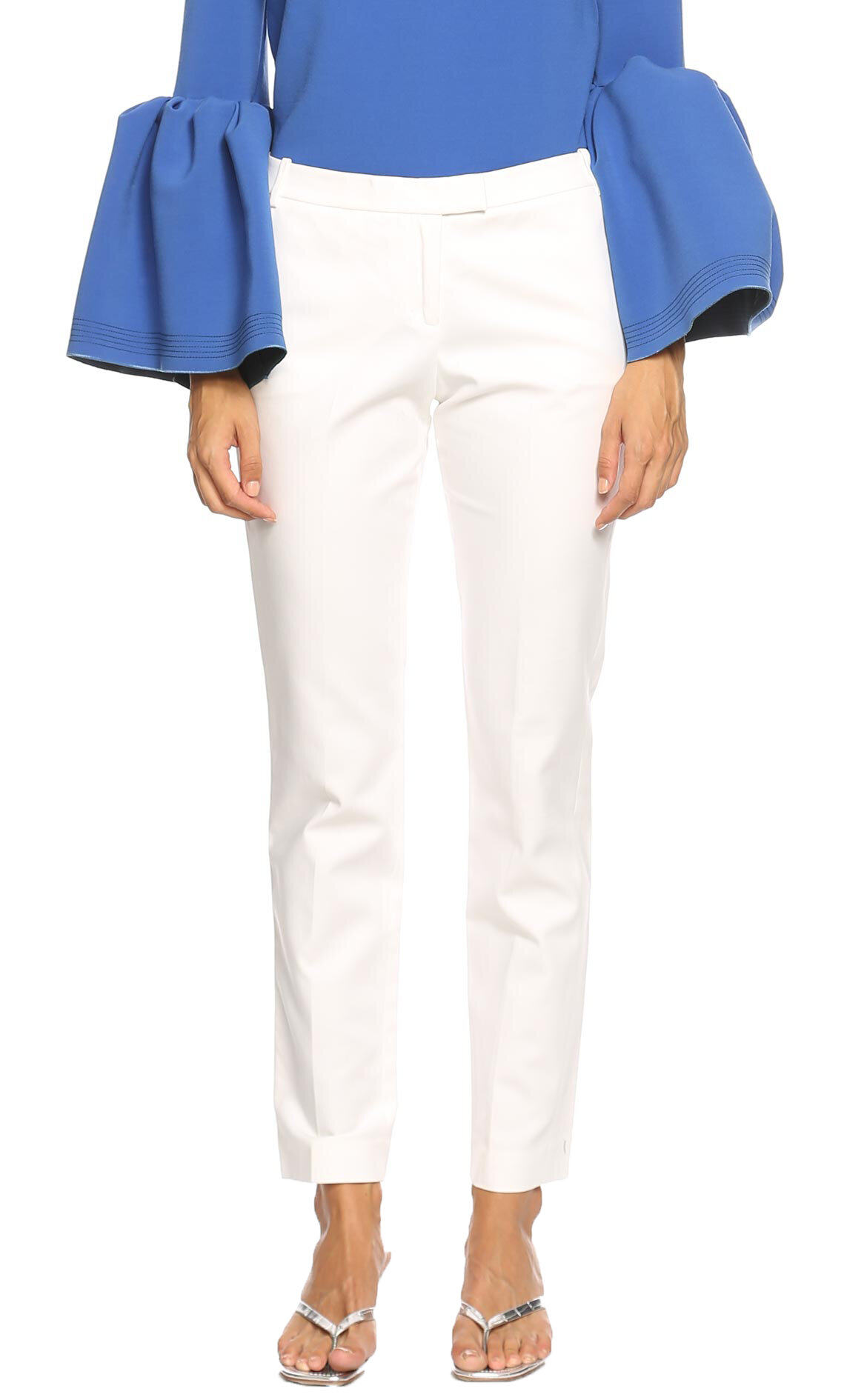 Kaufman Franco-Kaufman Franco Beyaz Pantolon Kaufman Franco-Kaufman Franco Beyaz Pantolon