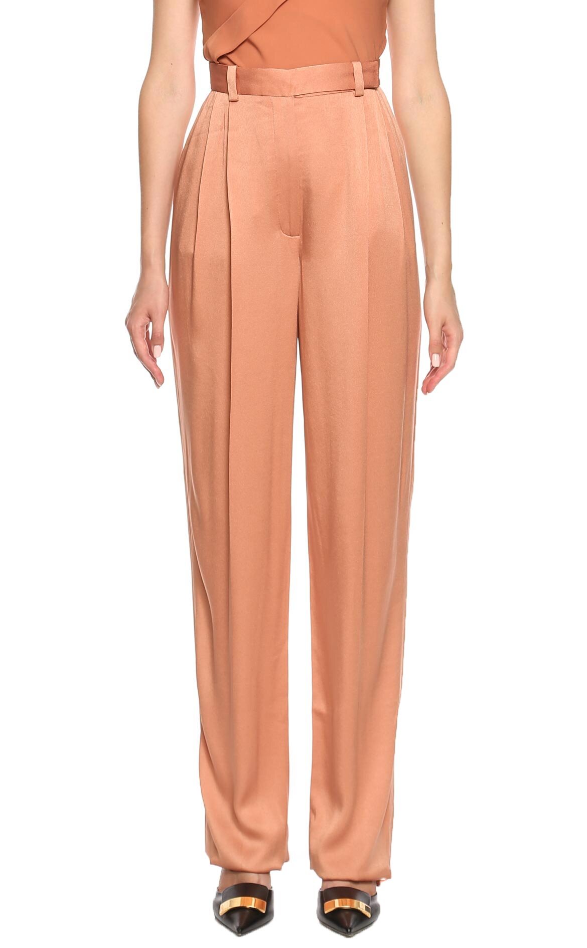 Lanvin-Lanvin Pudra Rengi Pantolon