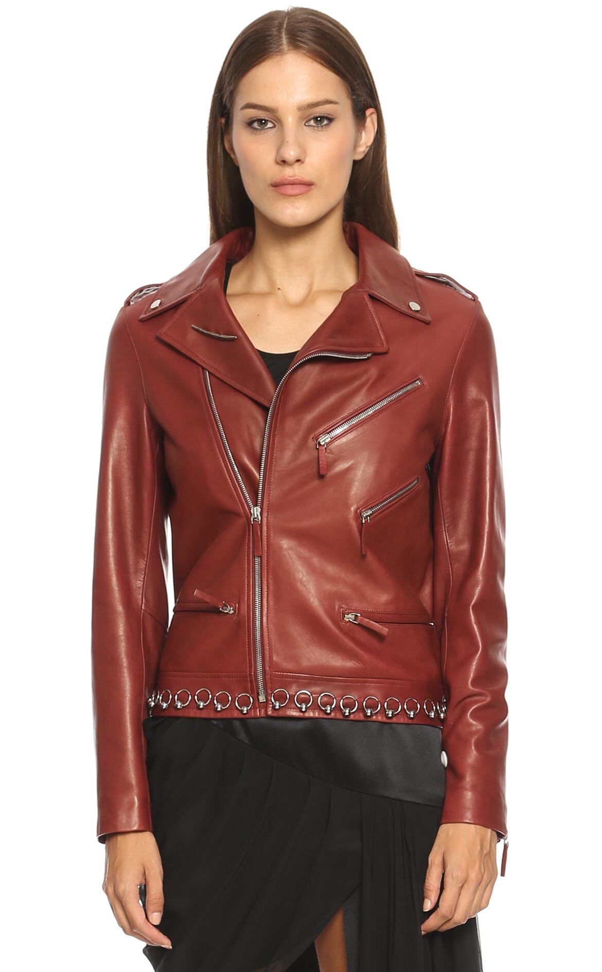 Mugler-Mugler Deri Ceket