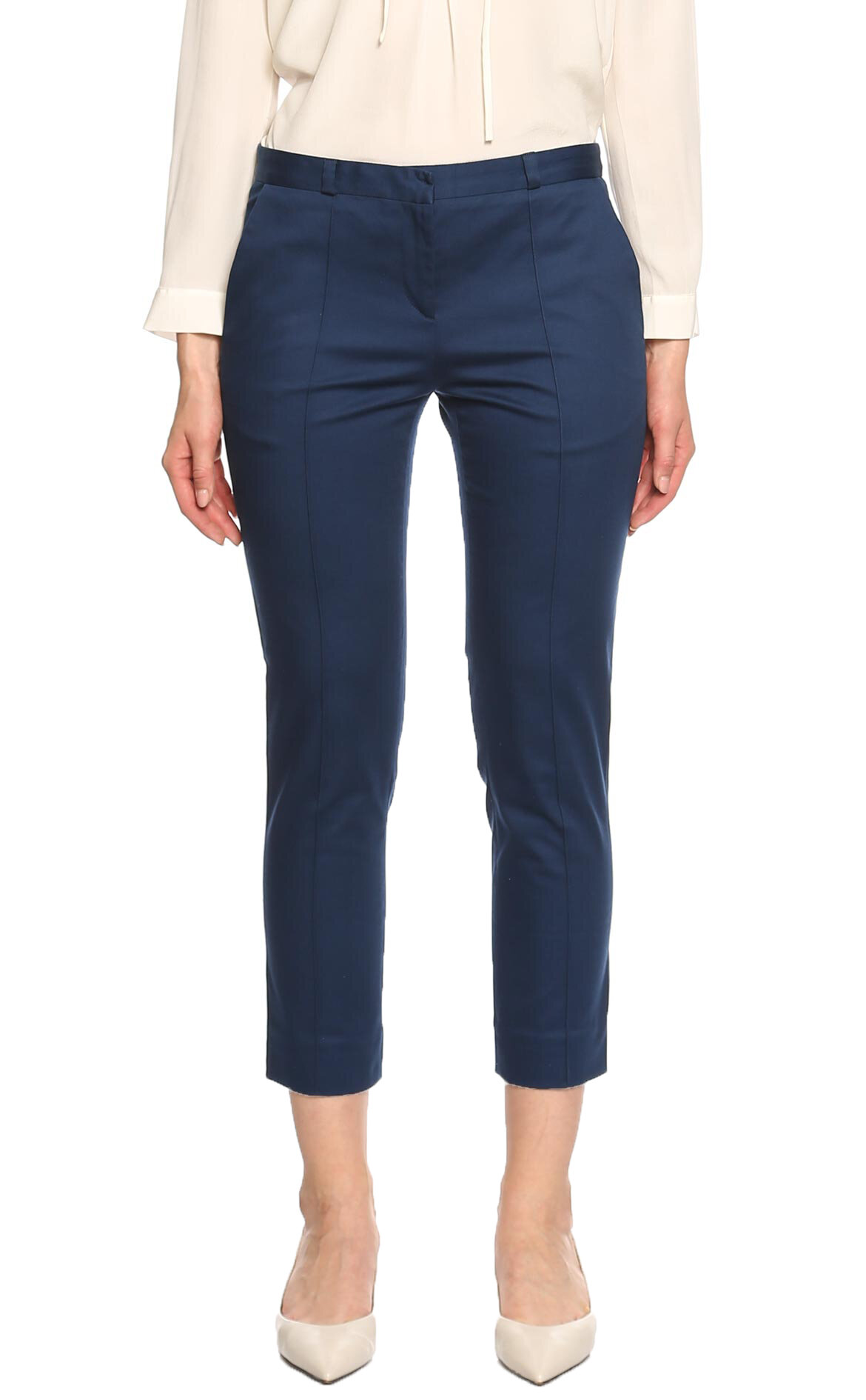 Victoria Beckham Denim-Victoria Beckham Denim Lacivert Pantolon