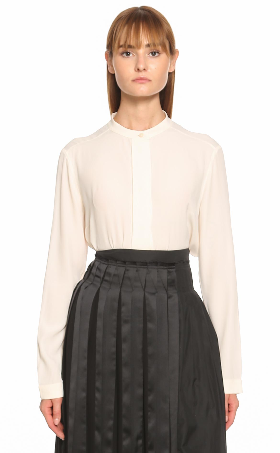 Jil Sander Navy-Jil Sander Navy Krem Rengi Gömlek Jil Sander Navy-Jil Sander Navy Krem Rengi Gömlek