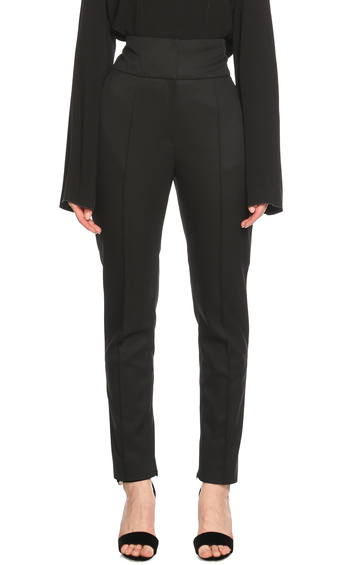 Alexandre Vauthier-Alexandre Vauthier Siyah Pantolon Alexandre Vauthier-Alexandre Vauthier Siyah Pantolon