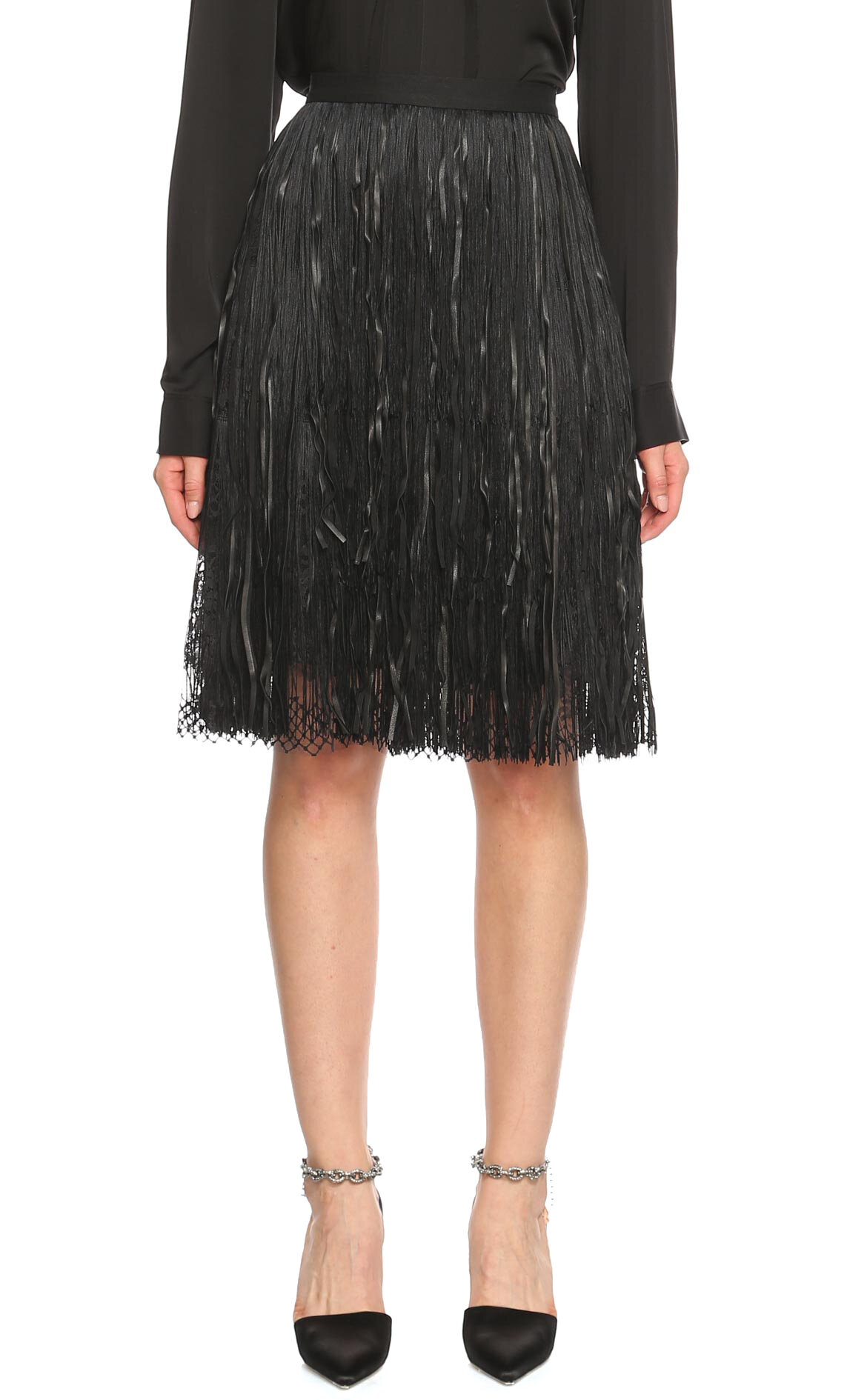 Elie Saab-Elie Saab Siyah Etek