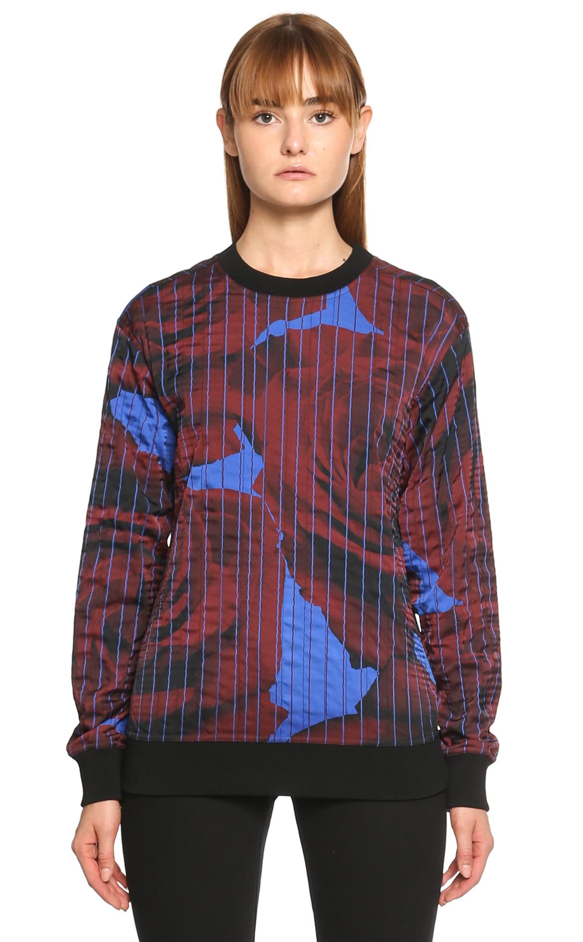 DKNY-DKNY Desenli Sweatshirt