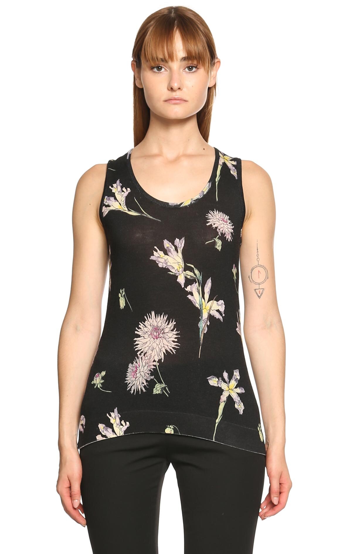 Blumarine-Blumarine Siyah Triko