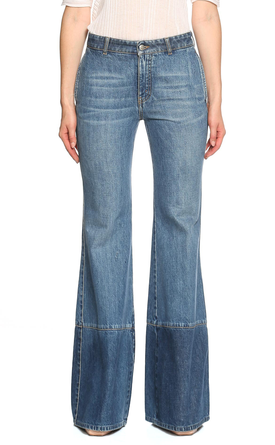 Alexander McQueen-Alexander McQueen Mavi Jean Pantolon
