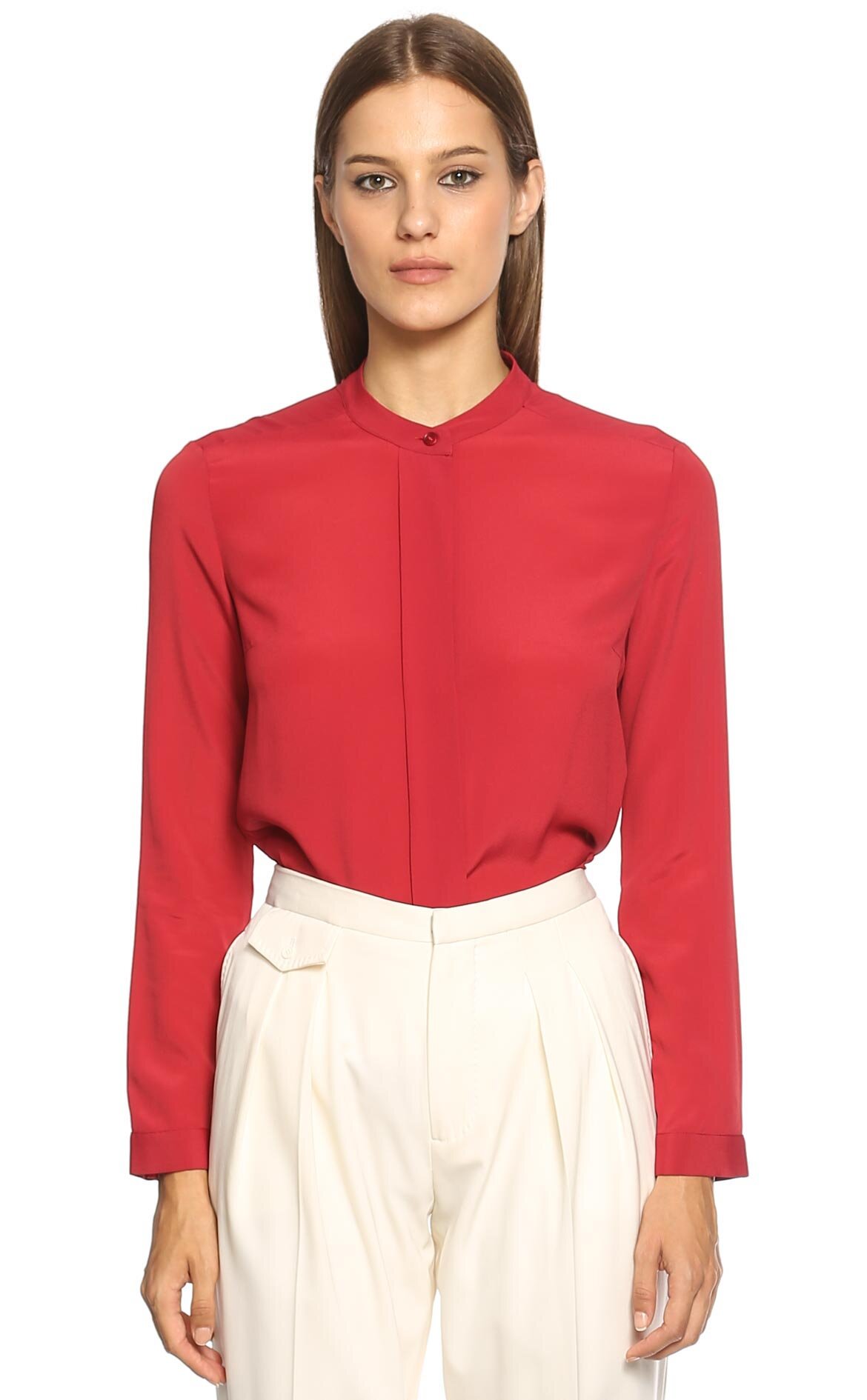 Jil Sander Navy-Jil Sander Navy Pembe Gömlek