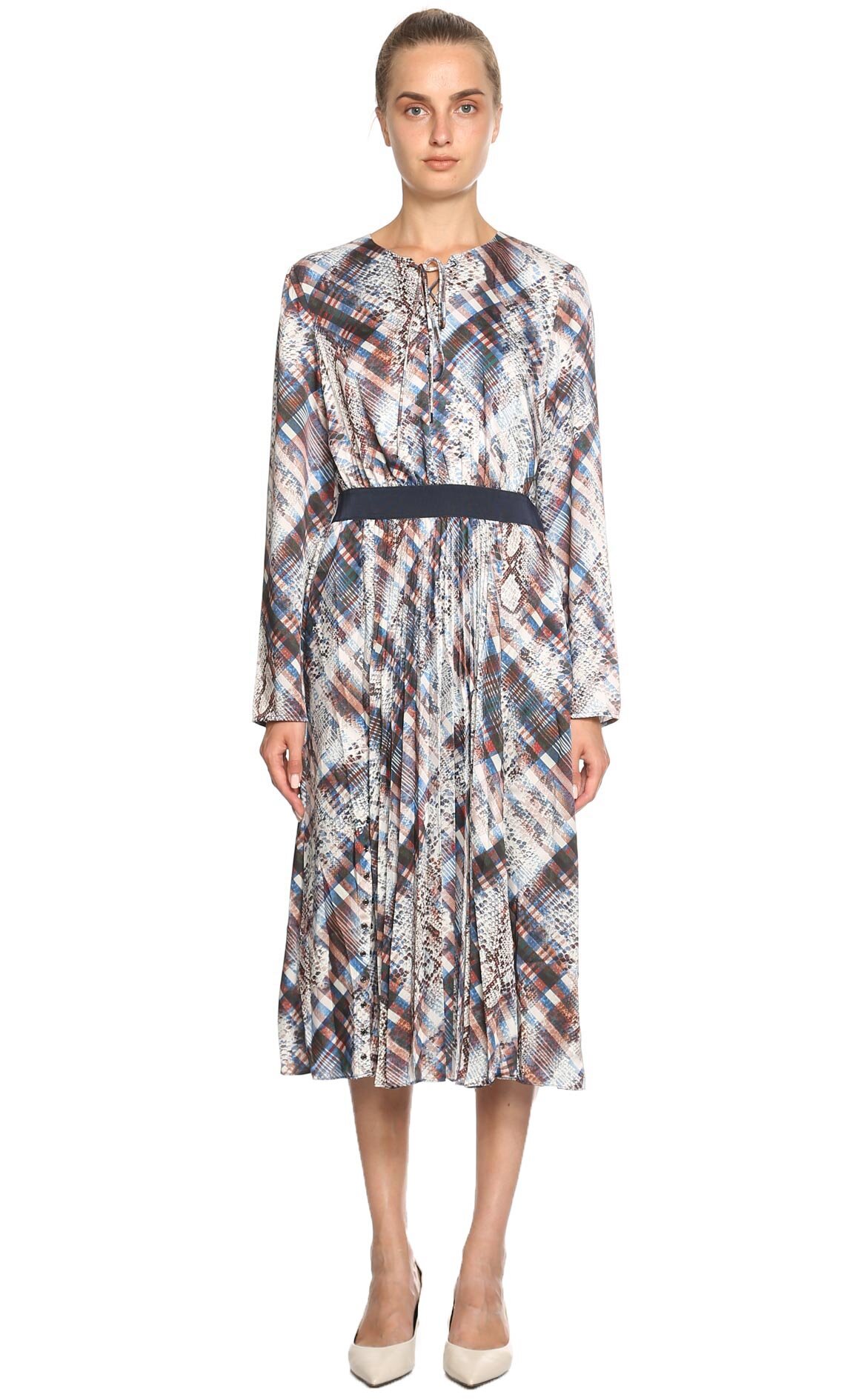 Ted Baker-Ted Baker Ekru Elbise