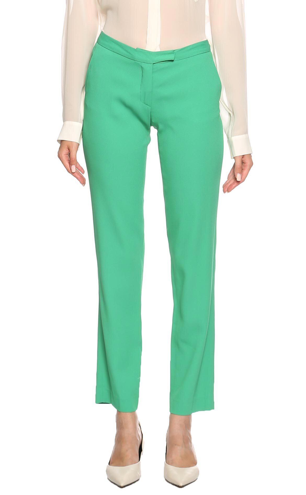 MSGM-MSGM Yeşil Pantolon