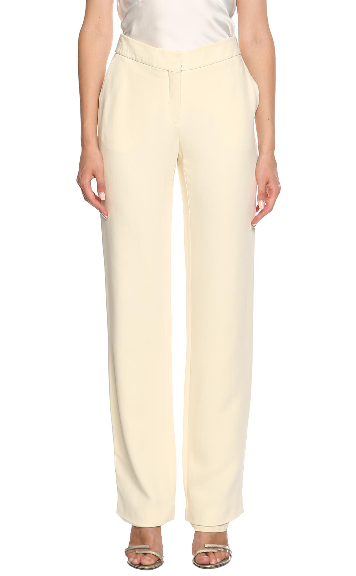 Tom Ford-Tom Ford Ekru Pantolon