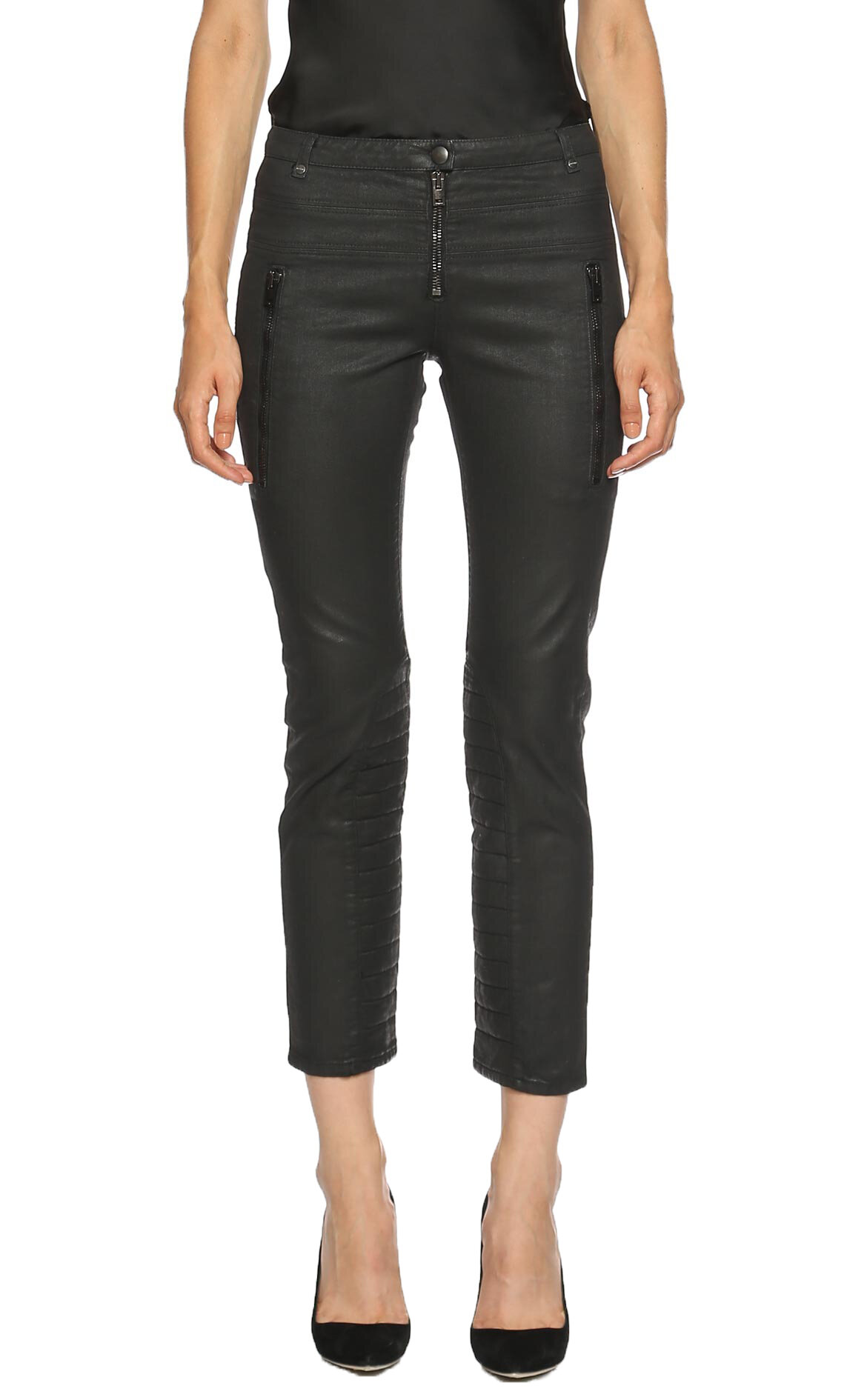 Alexander McQueen-Alexander McQueen Siyah Jean Pantolon