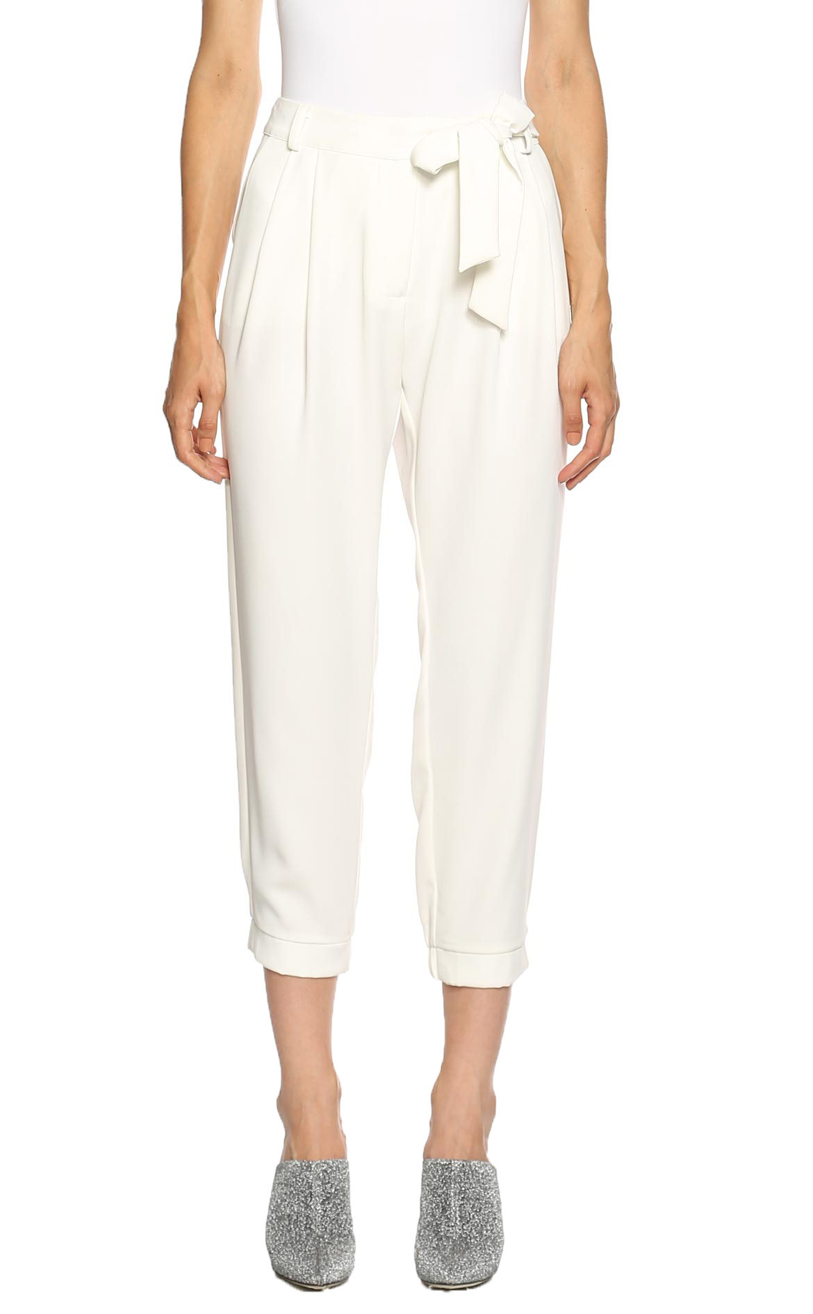 Parker-Parker Beyaz Pantolon Parker-Parker Beyaz Pantolon