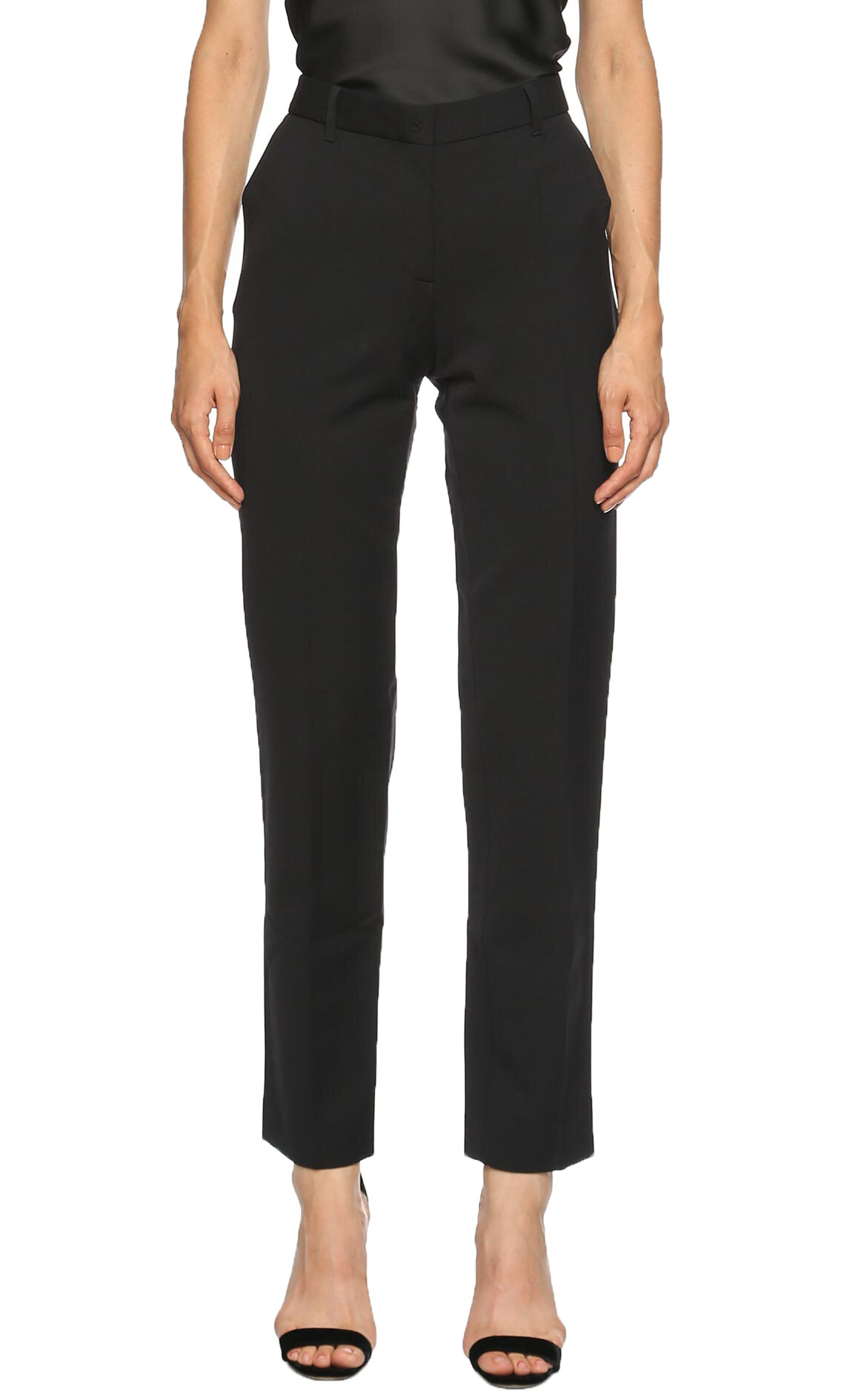 Alberta Ferretti -Alberta Ferretti  Siyah Pantolon