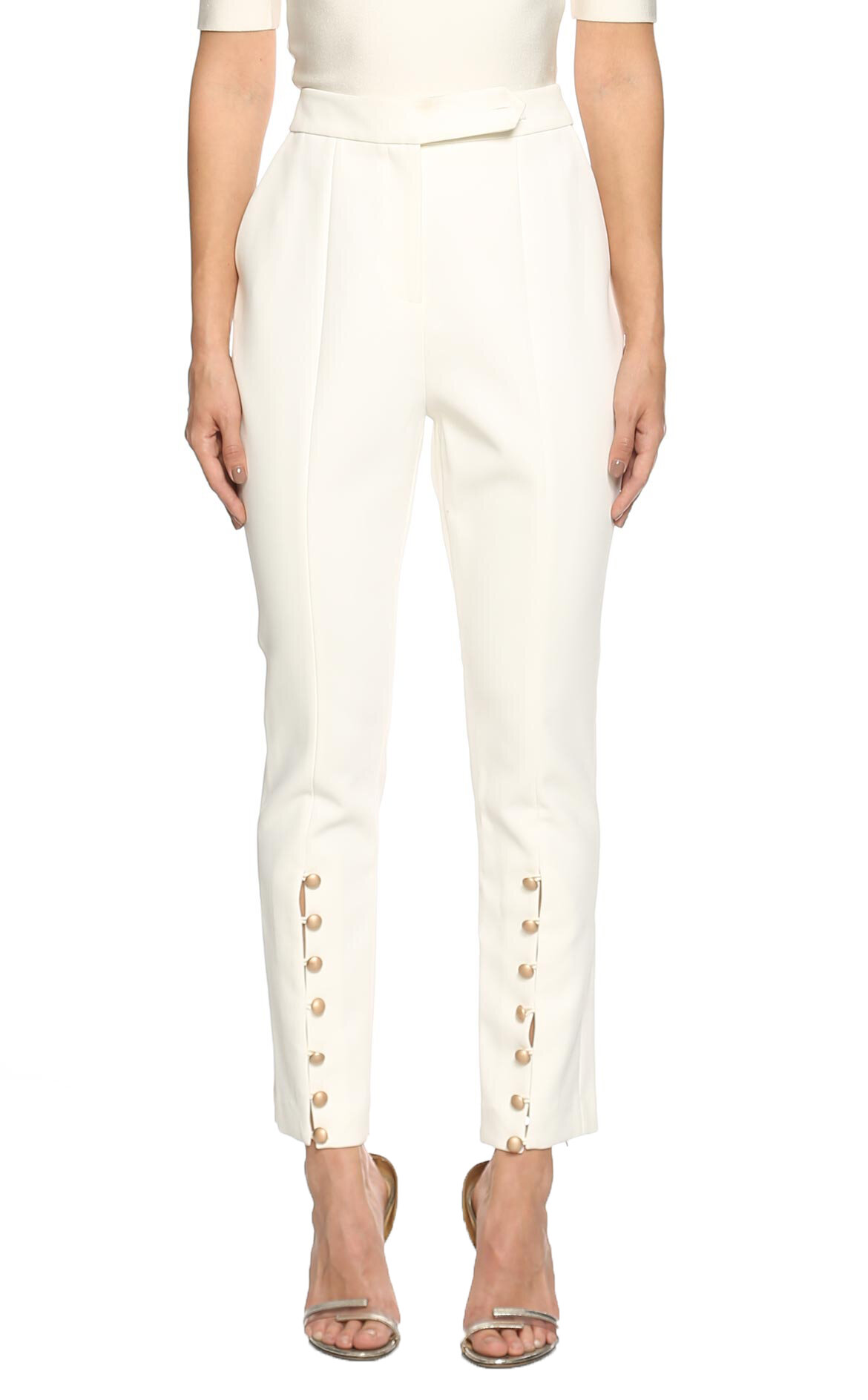 Misha-Misha Beyaz Pantolon Misha-Misha Beyaz Pantolon