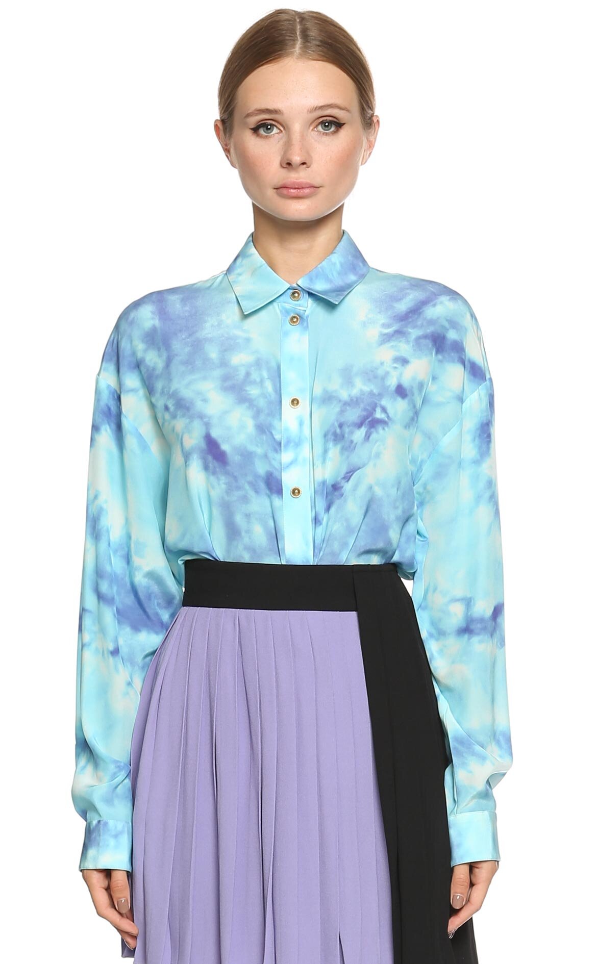 Fausto Puglisi-Fausto Puglisi Desenli Gömlek