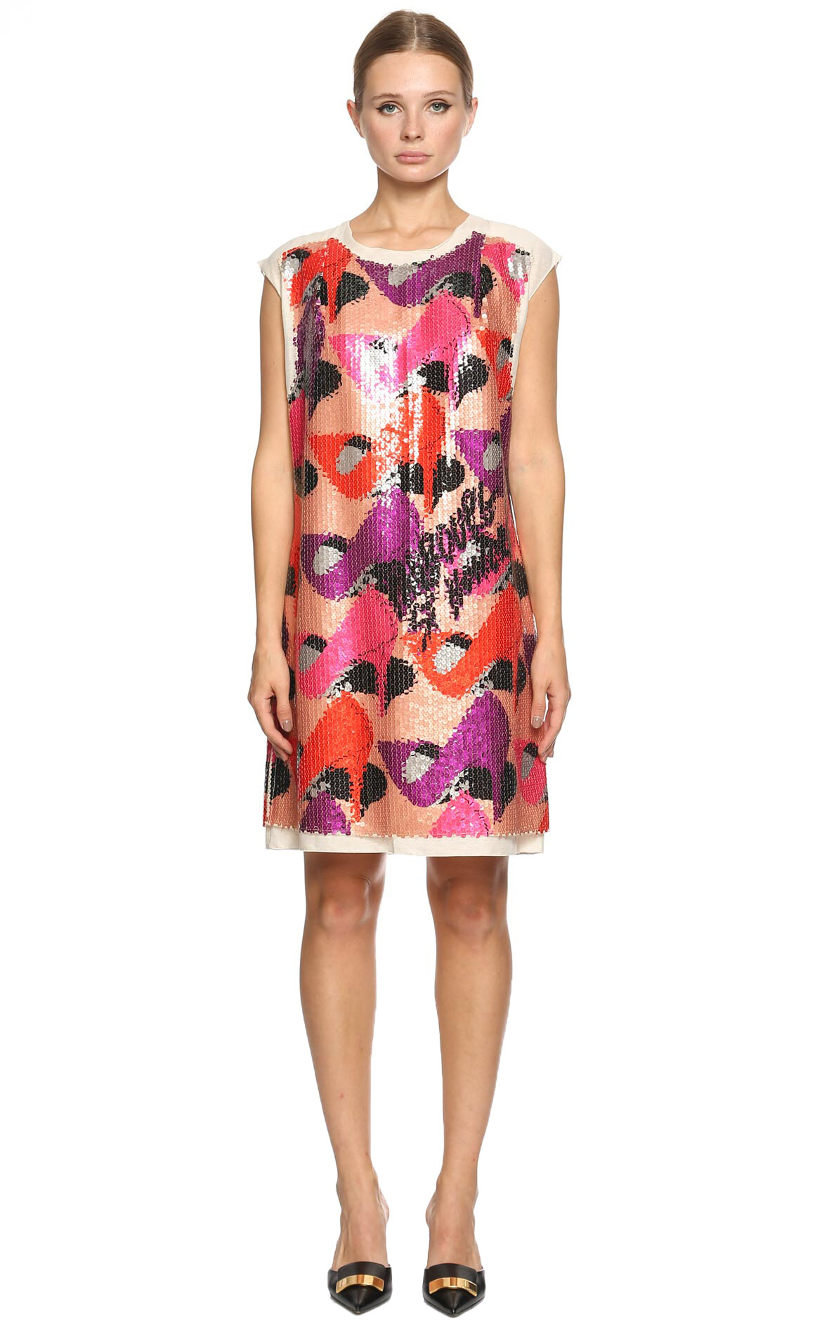 Lanvin-Lanvin Payetli Elbise