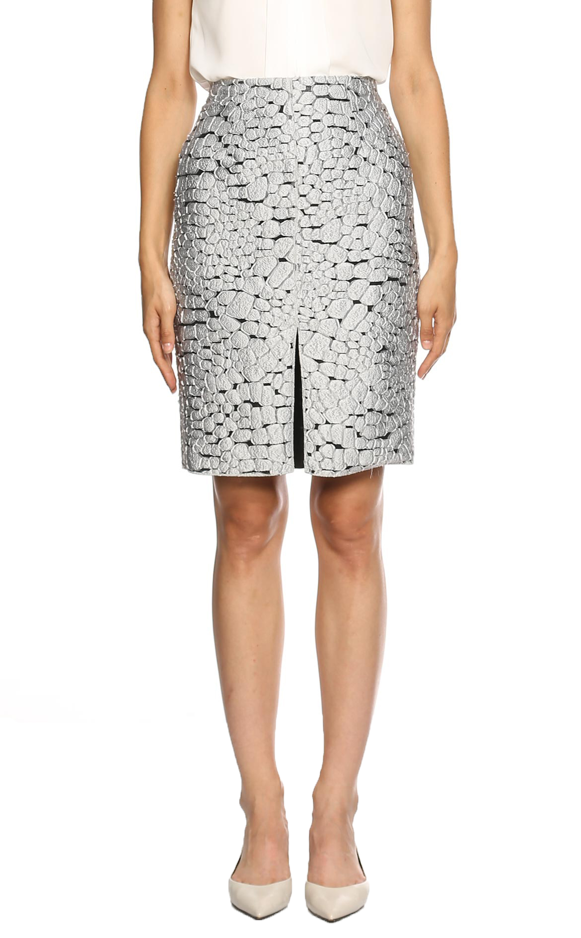 Nina Ricci-Nina Ricci Gri Etek Nina Ricci-Nina Ricci Gri Etek