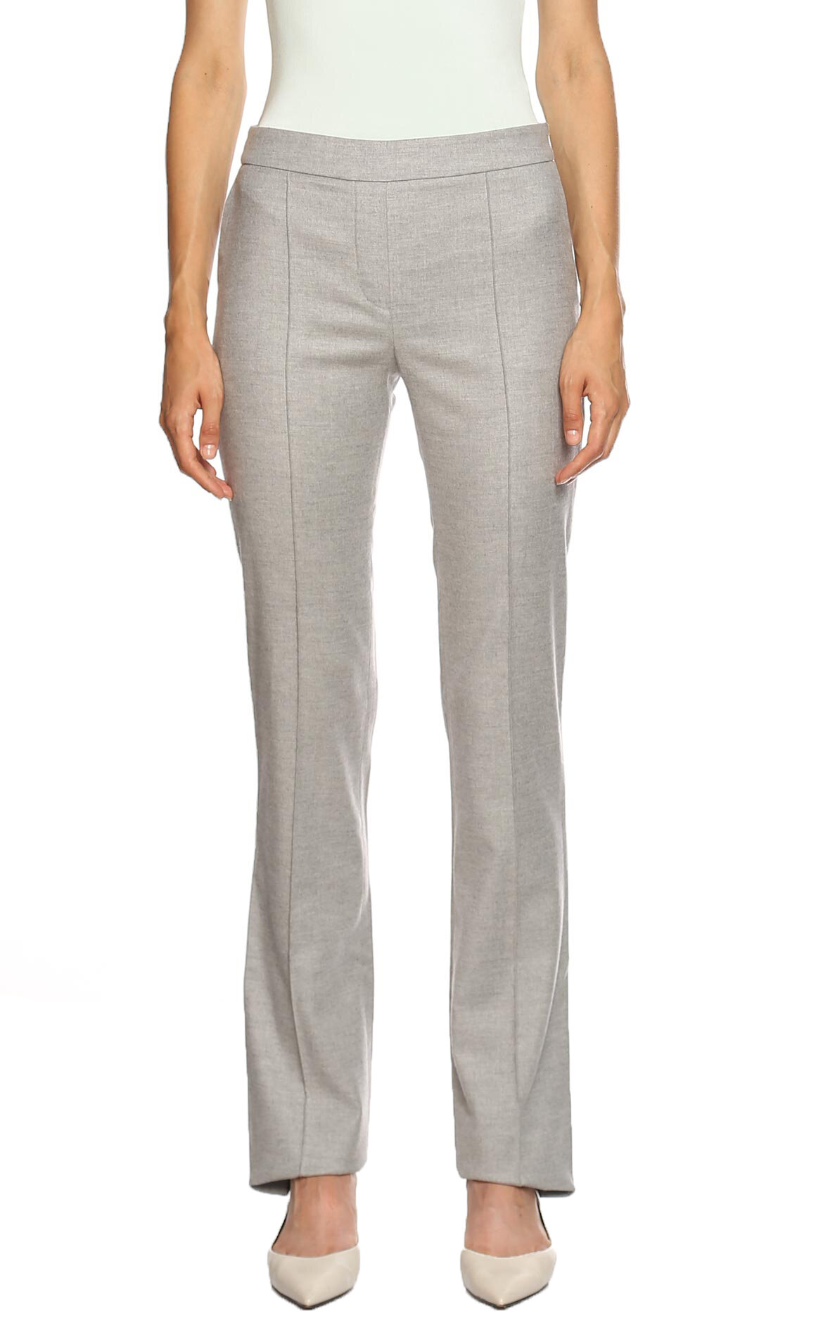 Blumarine-Blumarine Gri Pantolon