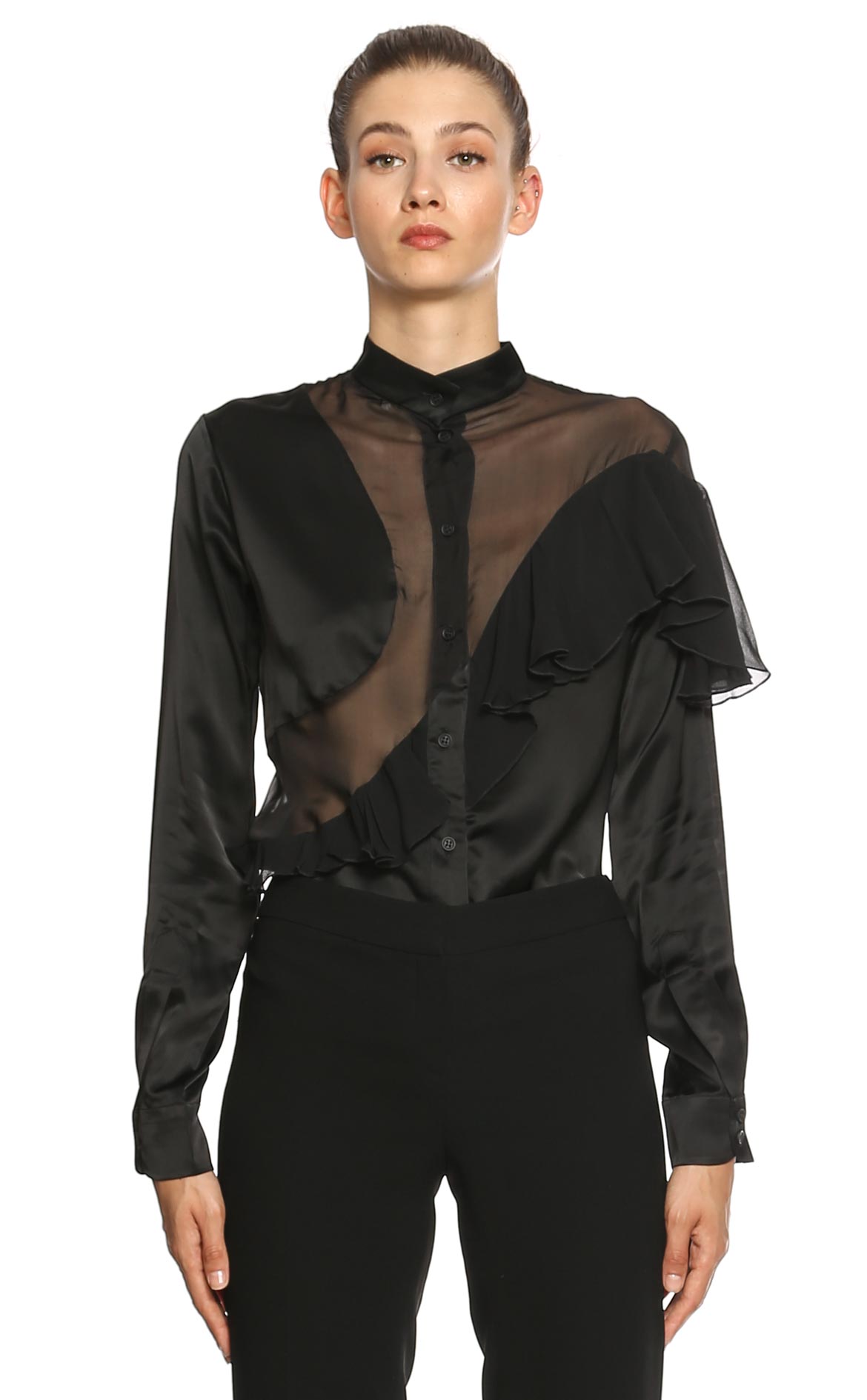 Christopher Kane-Christopher Kane Siyah Bluz Christopher Kane-Christopher Kane Siyah Bluz