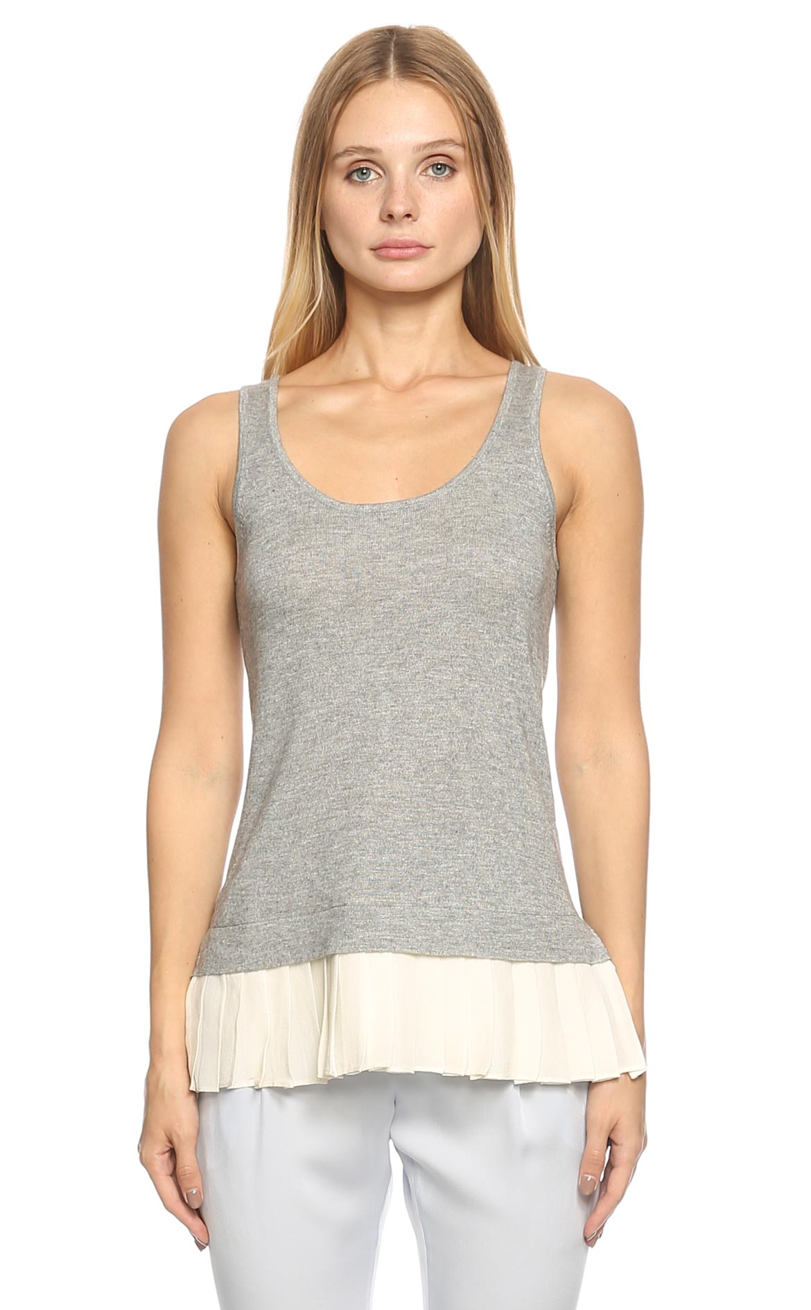 Yigal Azrouel-Yigal Azrouel Gri Bluz Yigal Azrouel-Yigal Azrouel Gri Bluz