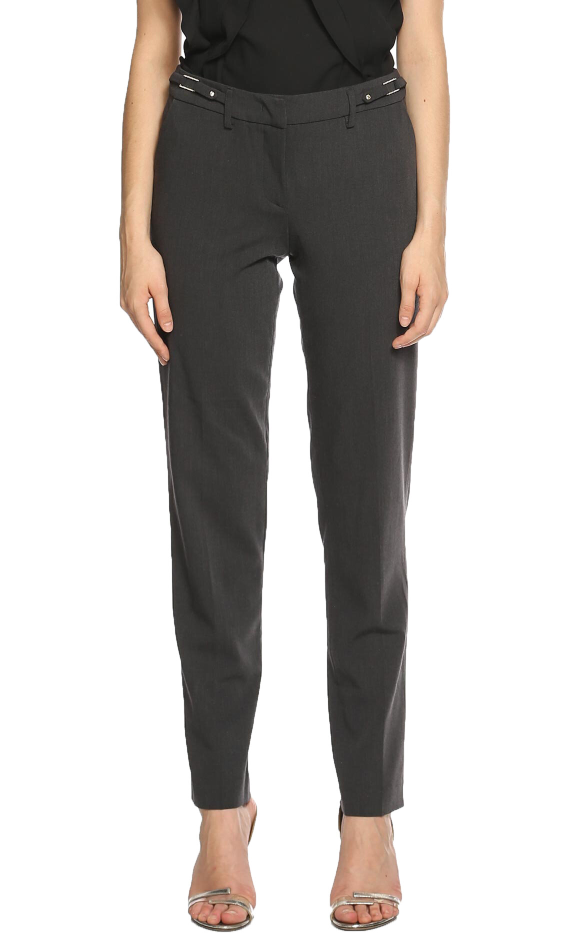 Blumarine-Blumarine Antrasit Pantolon