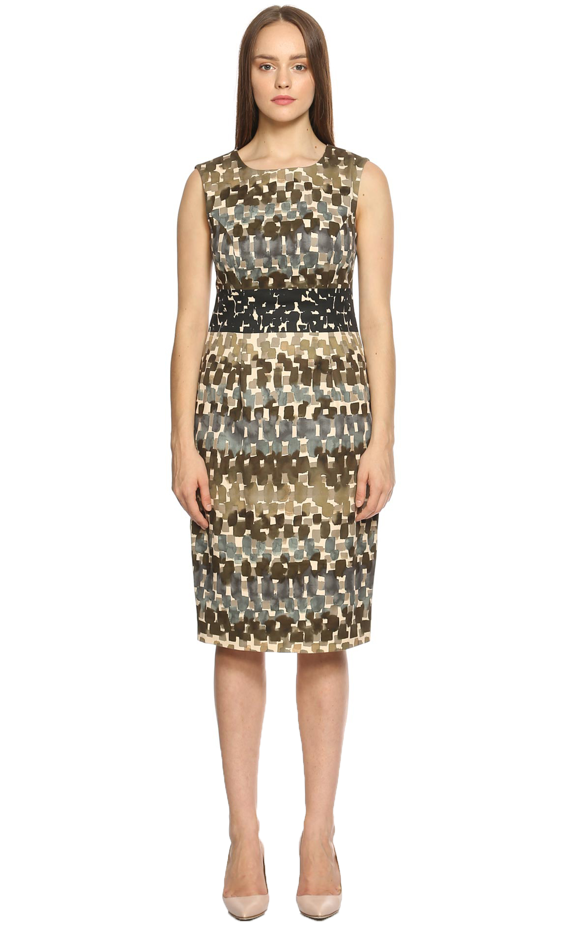 Carolina Herrera-Carolina Herrera Yeşil Elbise