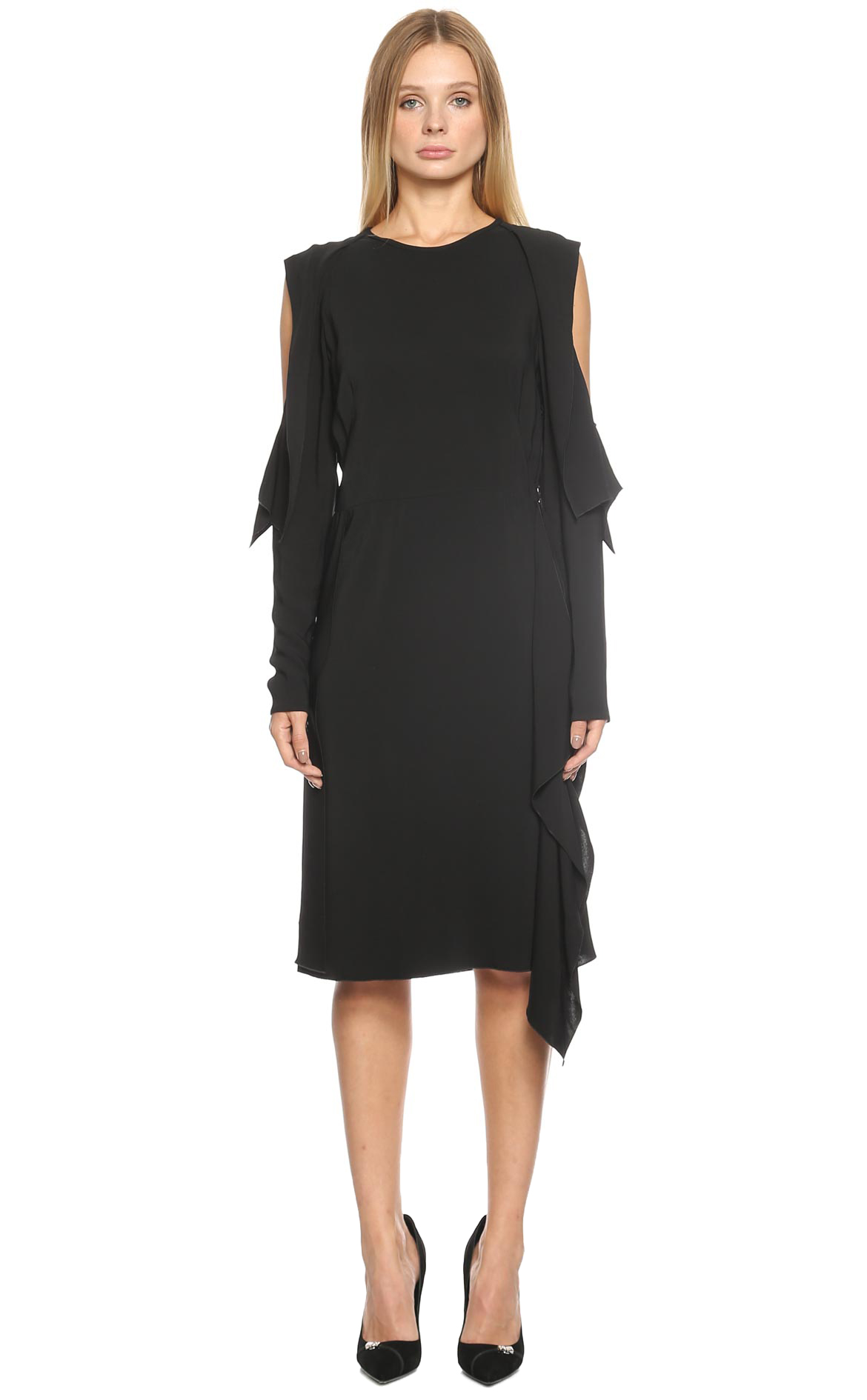 Vionnet-Vionnet Siyah Elbise