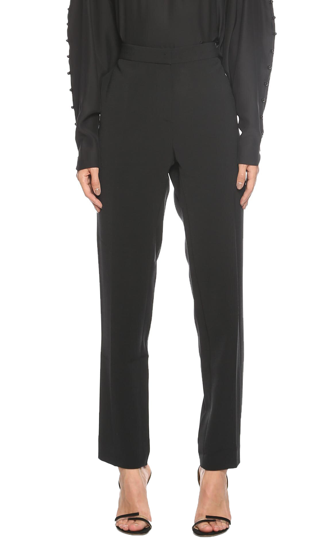 Alberta Ferretti -Alberta Ferretti  Siyah Pantolon