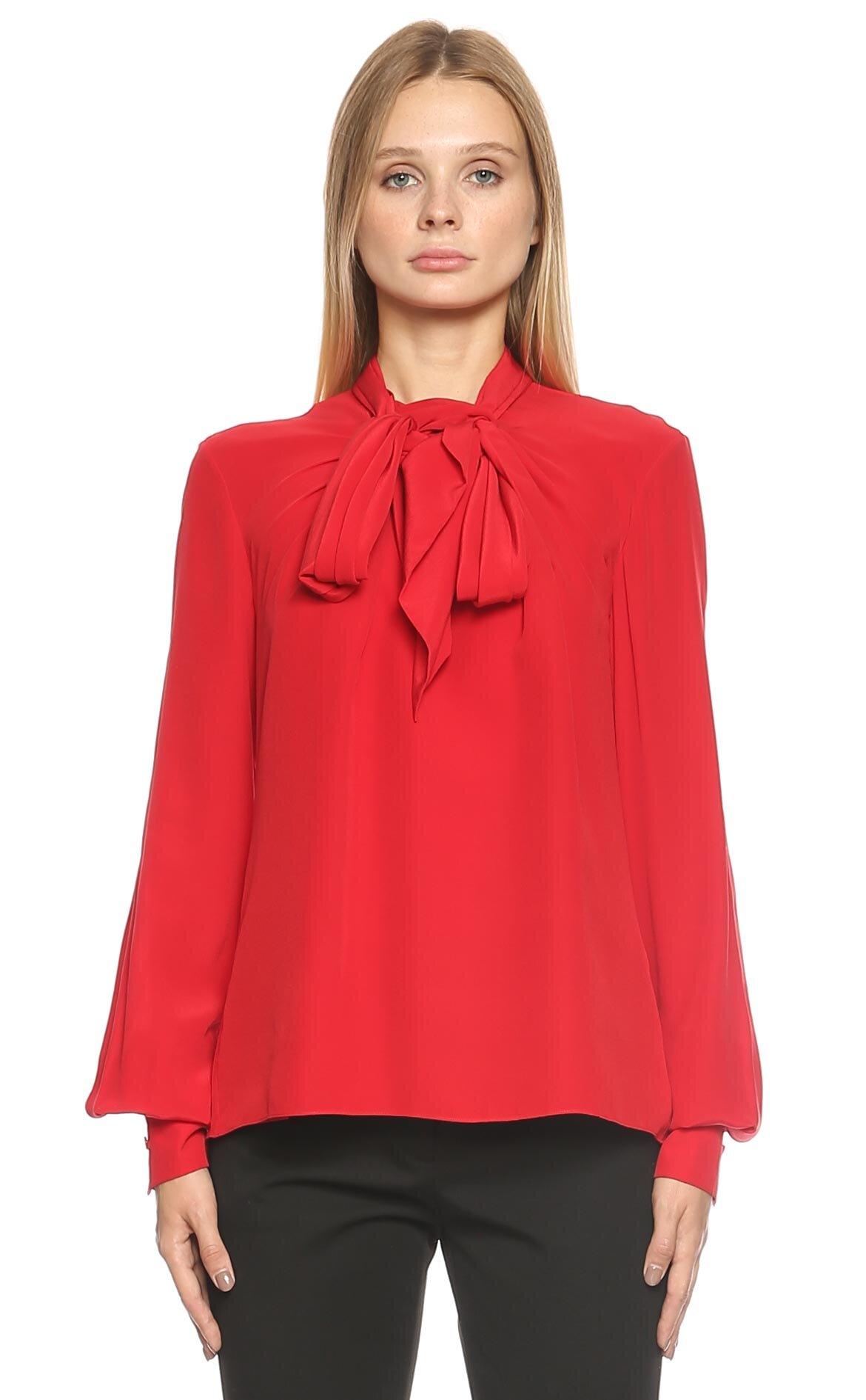 Jason Wu-Jason Wu Kırmızı Bluz Jason Wu-Jason Wu Kırmızı Bluz