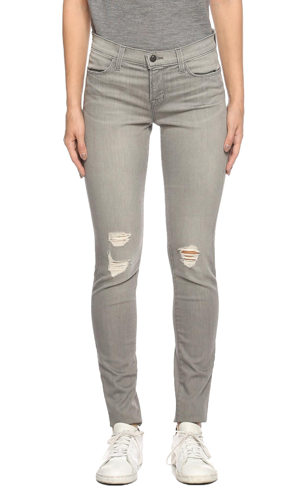 J Brand-J Brand Gri Jean Pantolon