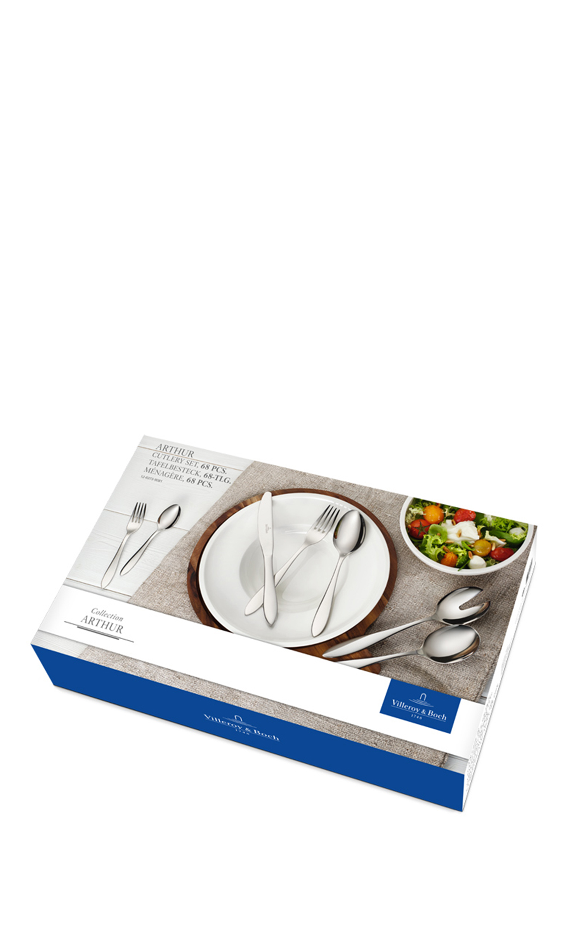 Villeroy & Boch- Arthur Çatal Bıçak Seti 68 Parça Villeroy & Boch- Arthur Çatal Bıçak Seti 68 Parça