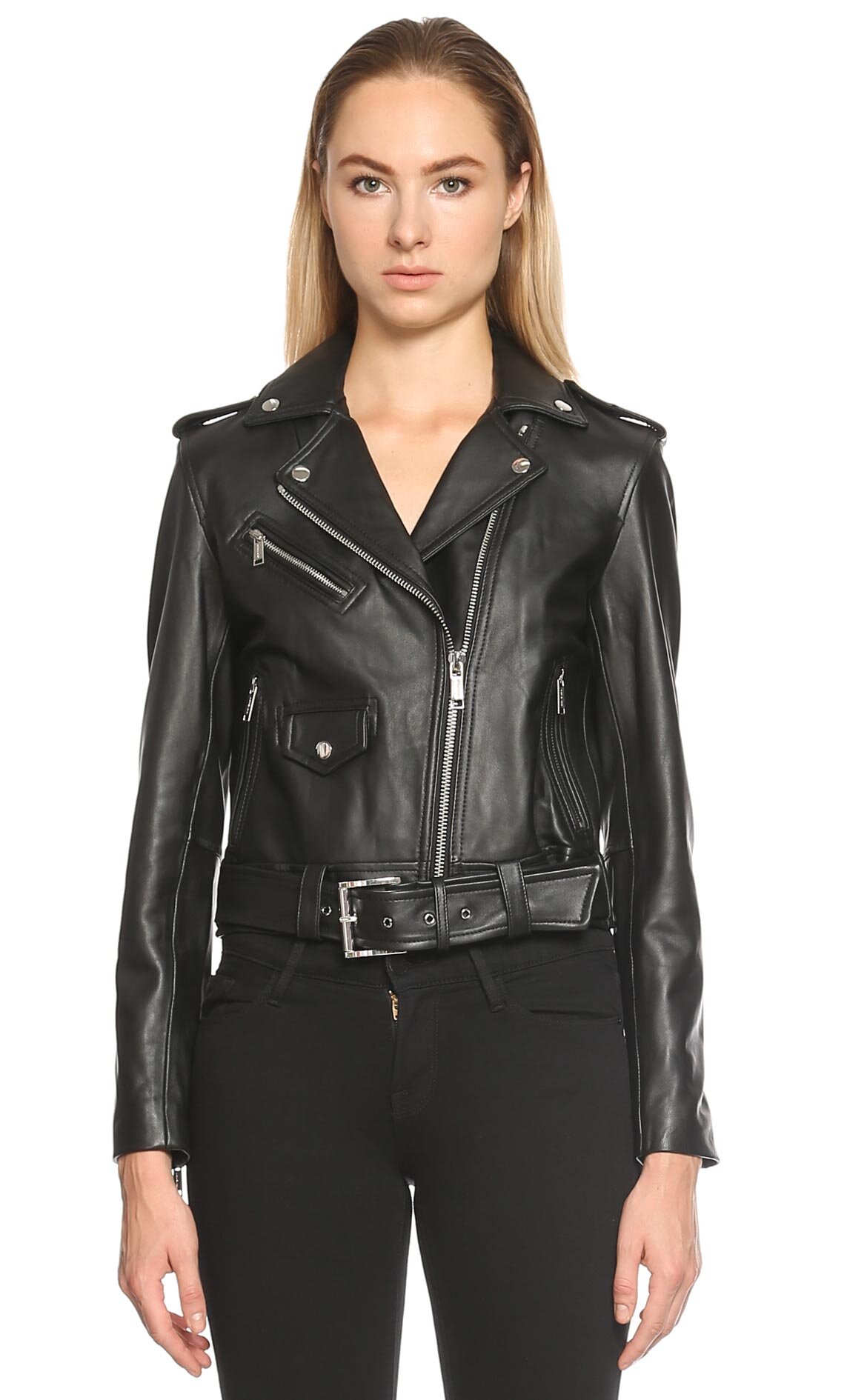 MICHAEL Michael Kors-MICHAEL Michael Kors Siyah Manto
