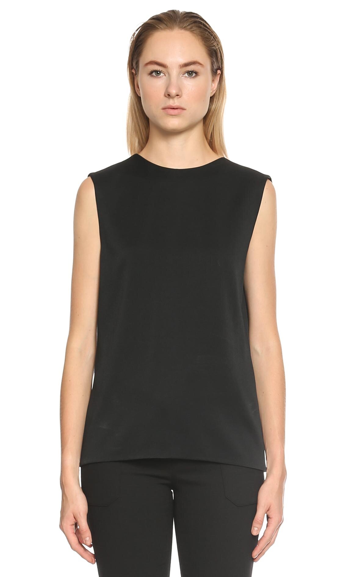 Victoria Beckham-Victoria Beckham Siyah Bluz