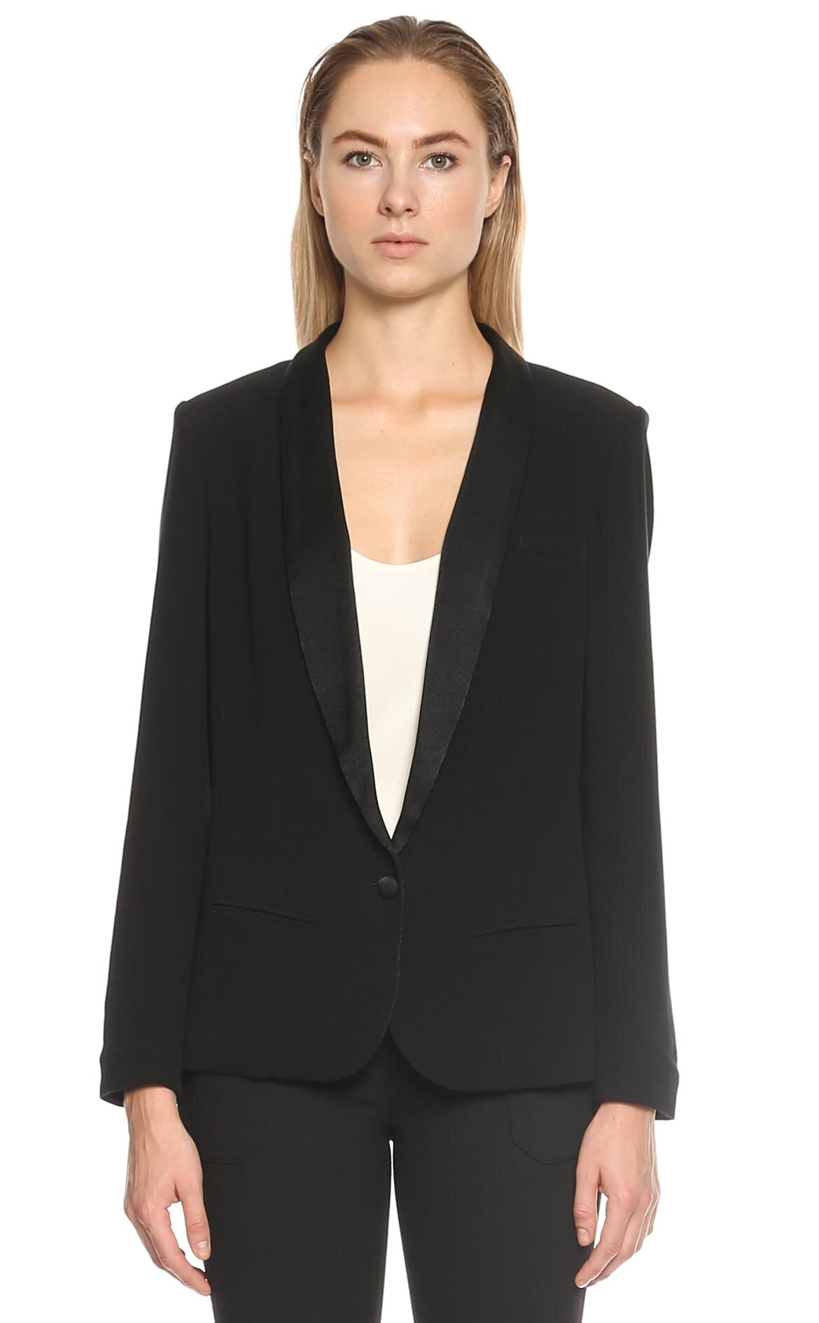 Ba&Sh-Ba&Sh Siyah Blazer