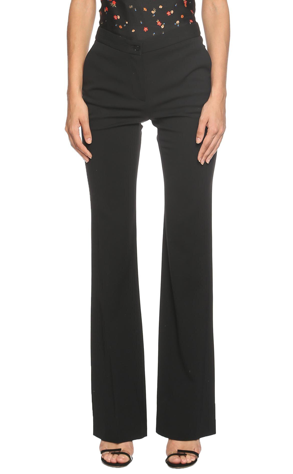 Alberta Ferretti -Alberta Ferretti  Siyah Pantolon