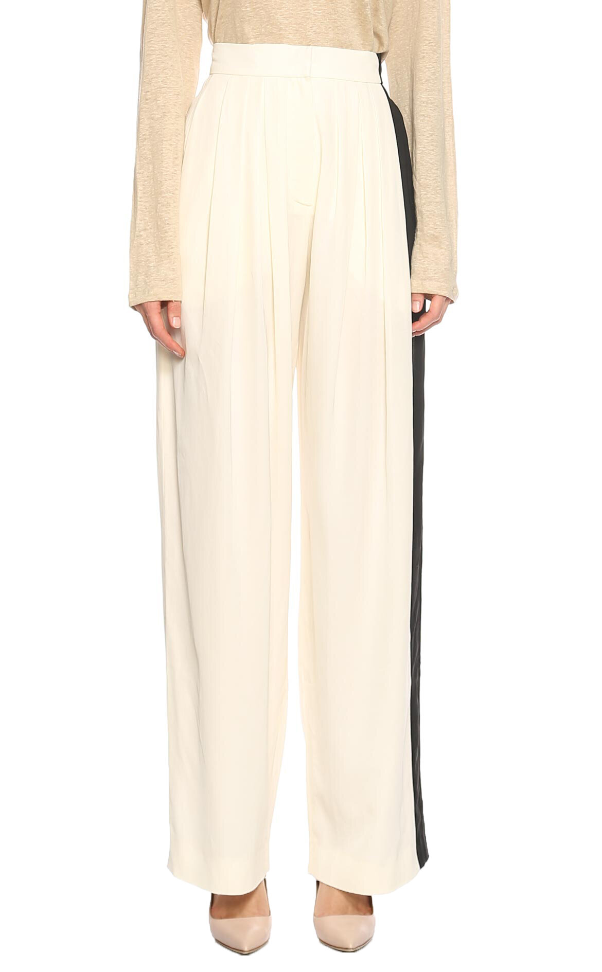 Sonia Rykiel-Sonia Rykiel Bej Pantolon