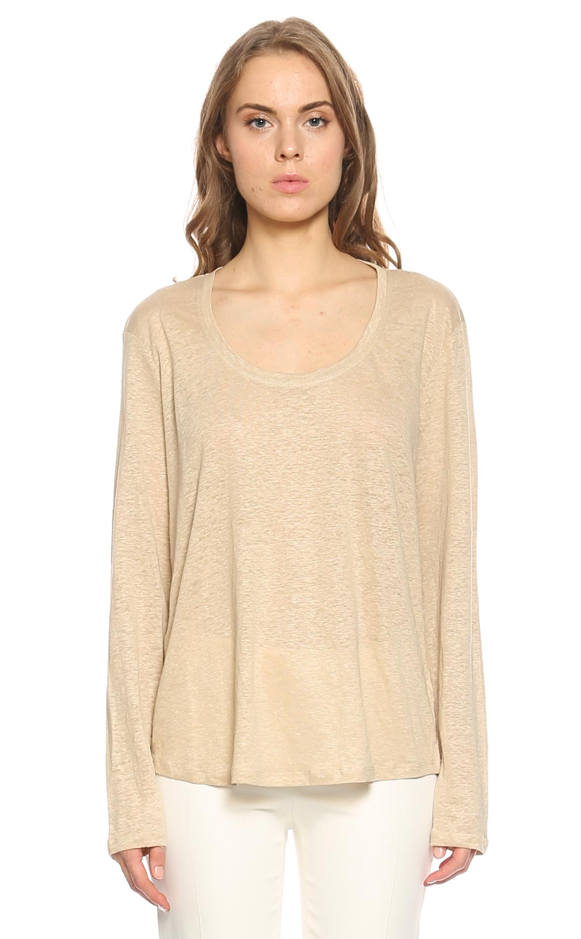 Michael Kors Collection-Michael Kors Collection Triko Bluz Michael Kors Collection-Michael Kors Collection Triko Bluz
