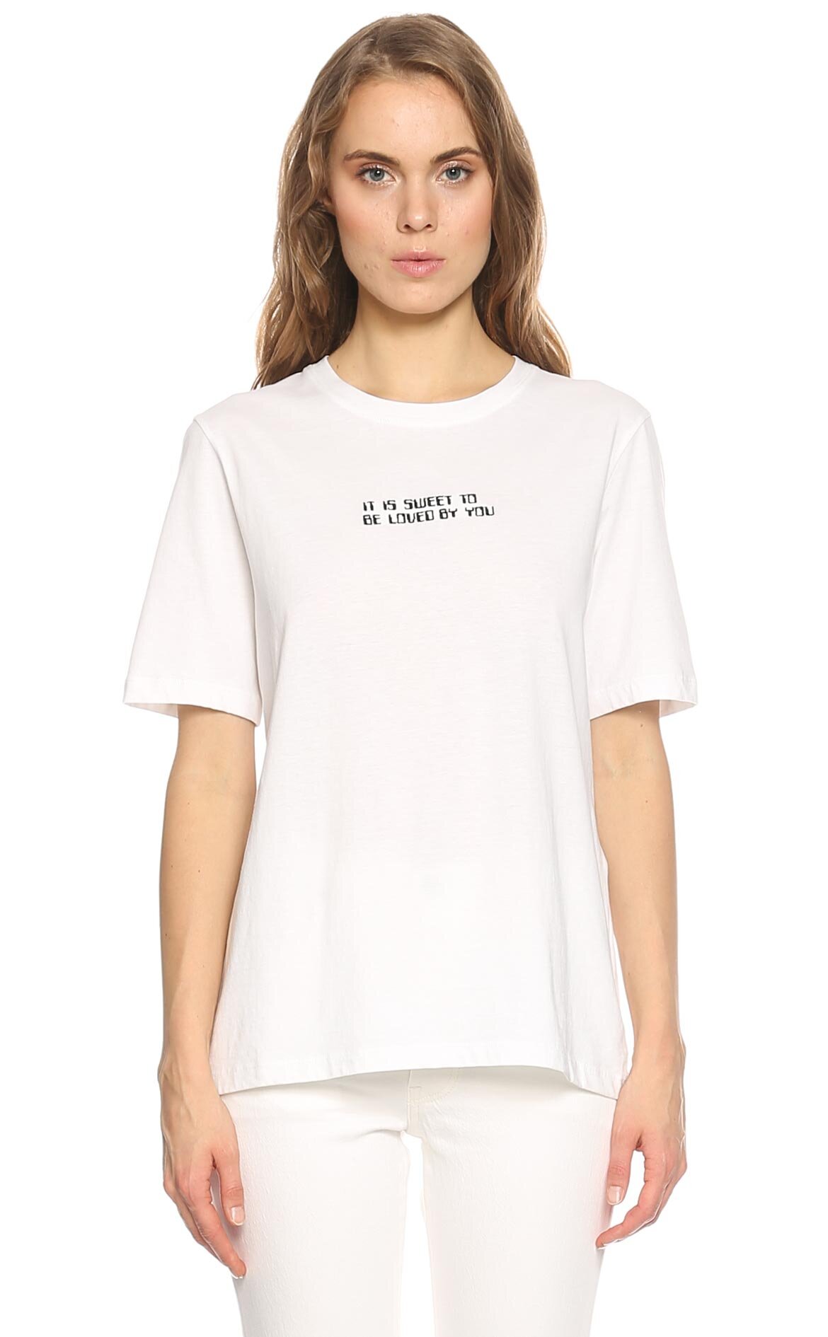 Maje-Maje Harf Logolu T-Shirt Maje-Maje Harf Logolu T-Shirt